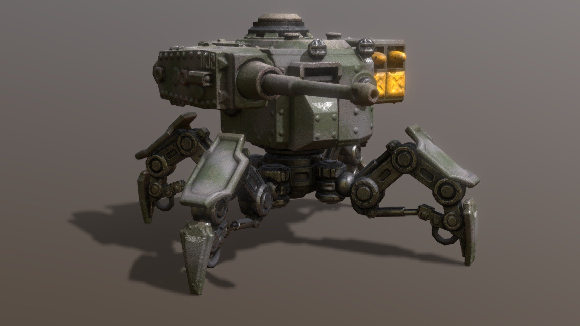 Mech Walker - 3D model by GrimmGitz [c3440ef] - Sketchfab