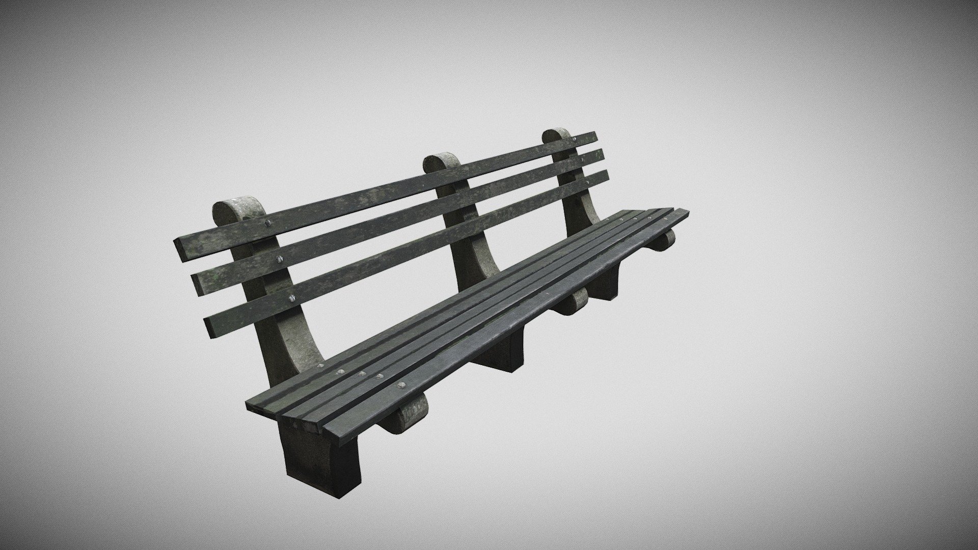 A Sensible Normal NYC Park Street Bench - 3D model by Anticipateants ...