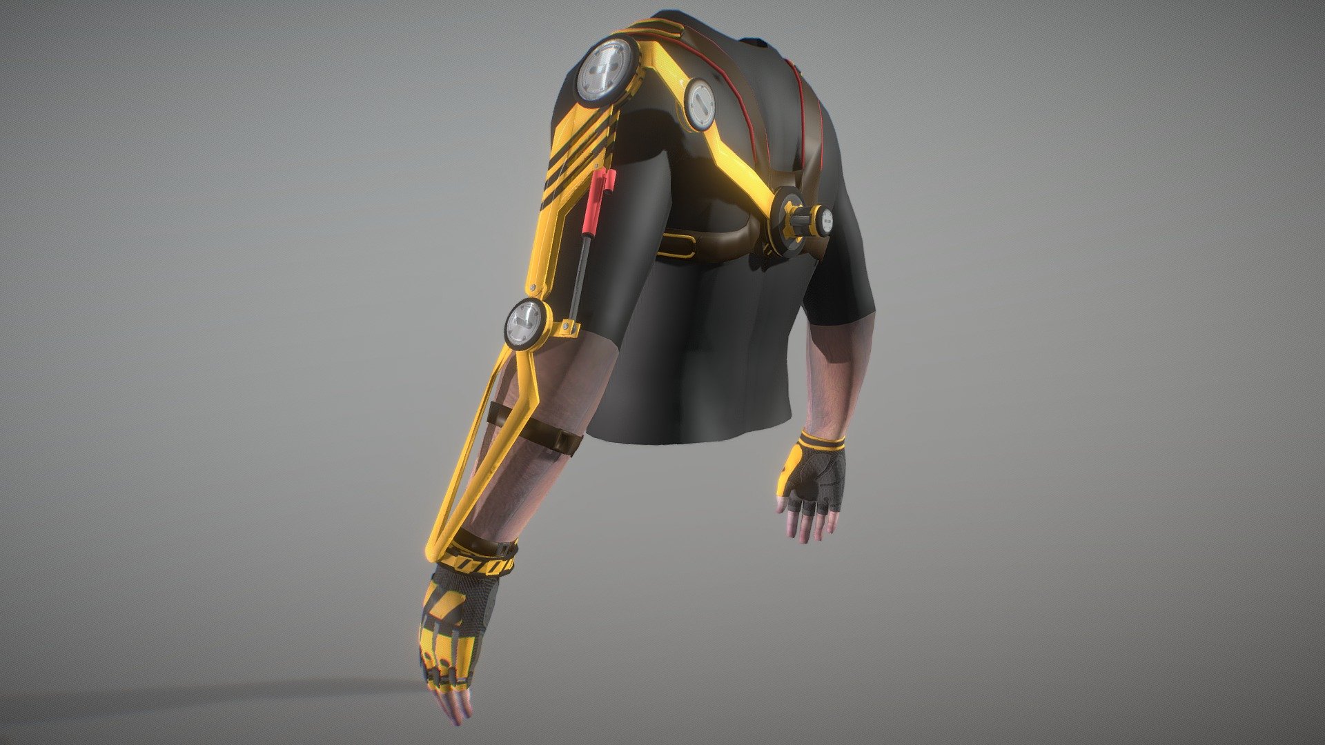 exoskeleton - 3D model by Markets09 [c347766] - Sketchfab