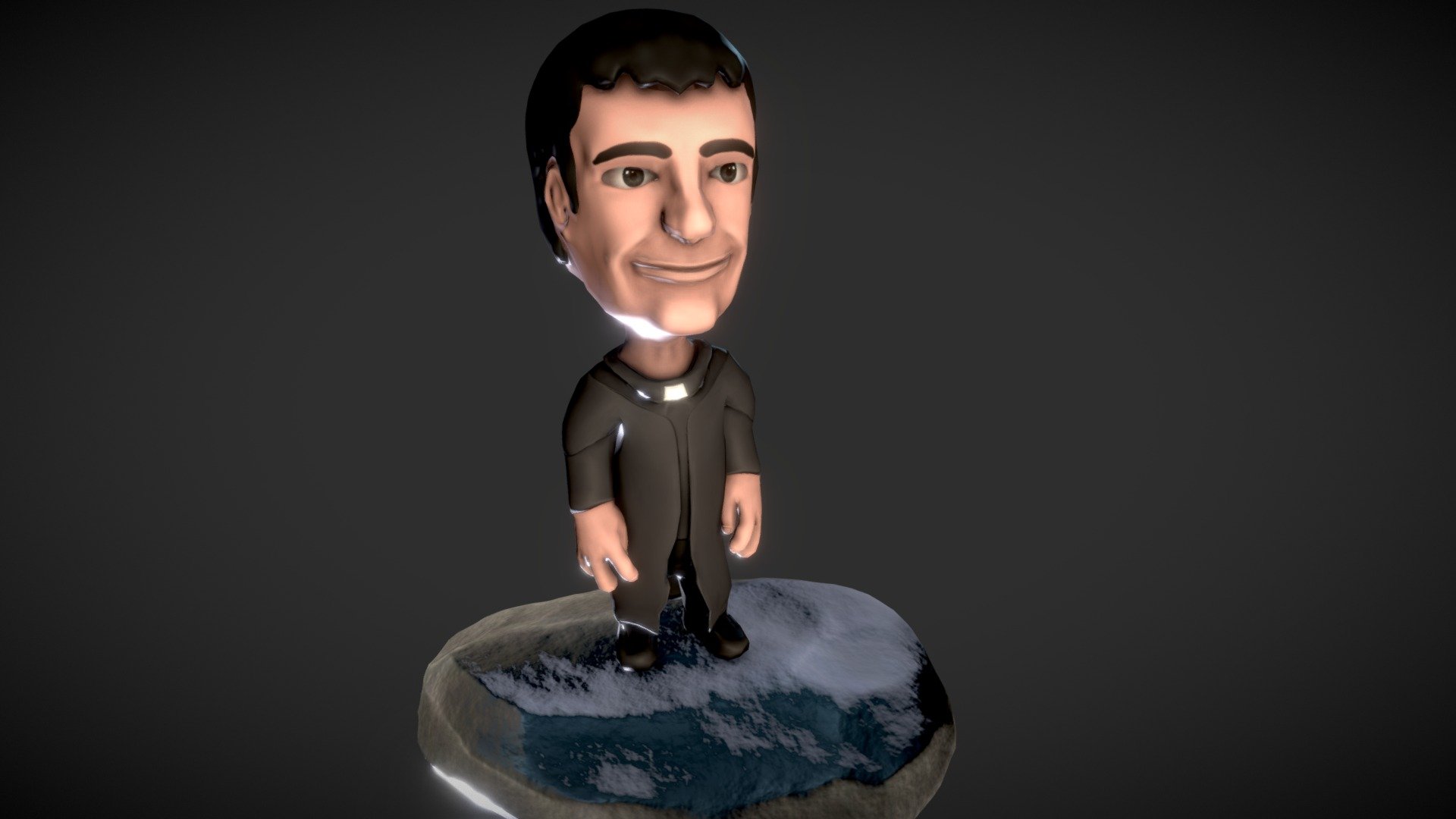 Don Bosco - 3D model by LeboeufH (Prof3d) (@leboeuf) [c347b67] - Sketchfab