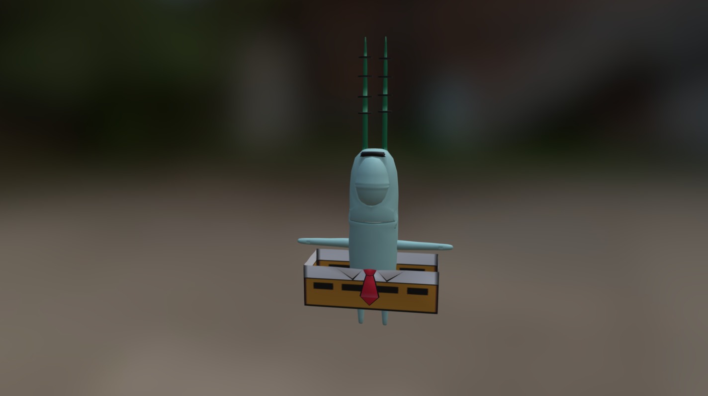 Plankton (Sqaurepants) - 3D model by Luke Steel (@luke.steel) [c347f15 ...