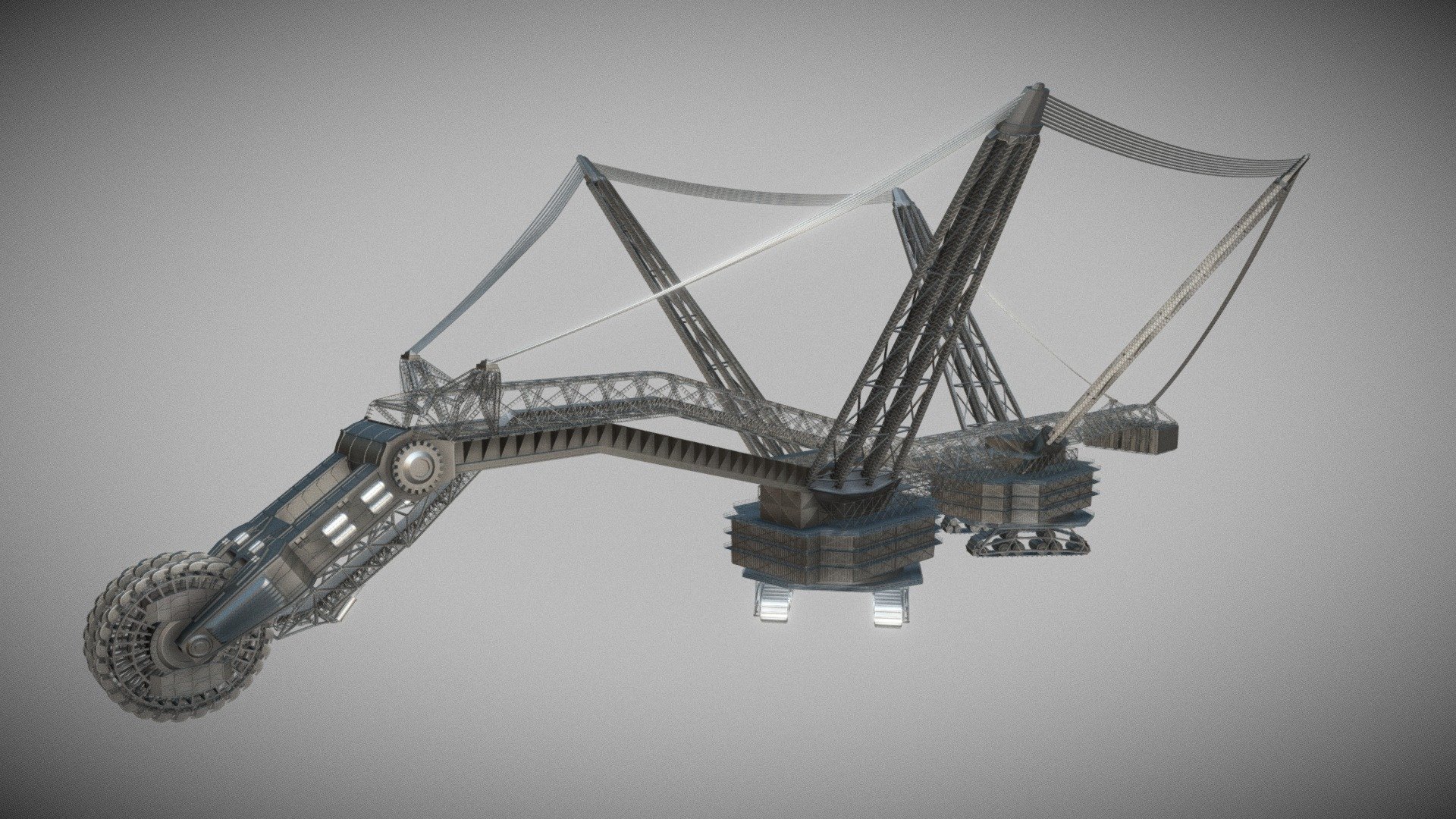 Excavator RDA Avatar - Download Free 3D model by Garecra [c3486c3 ...