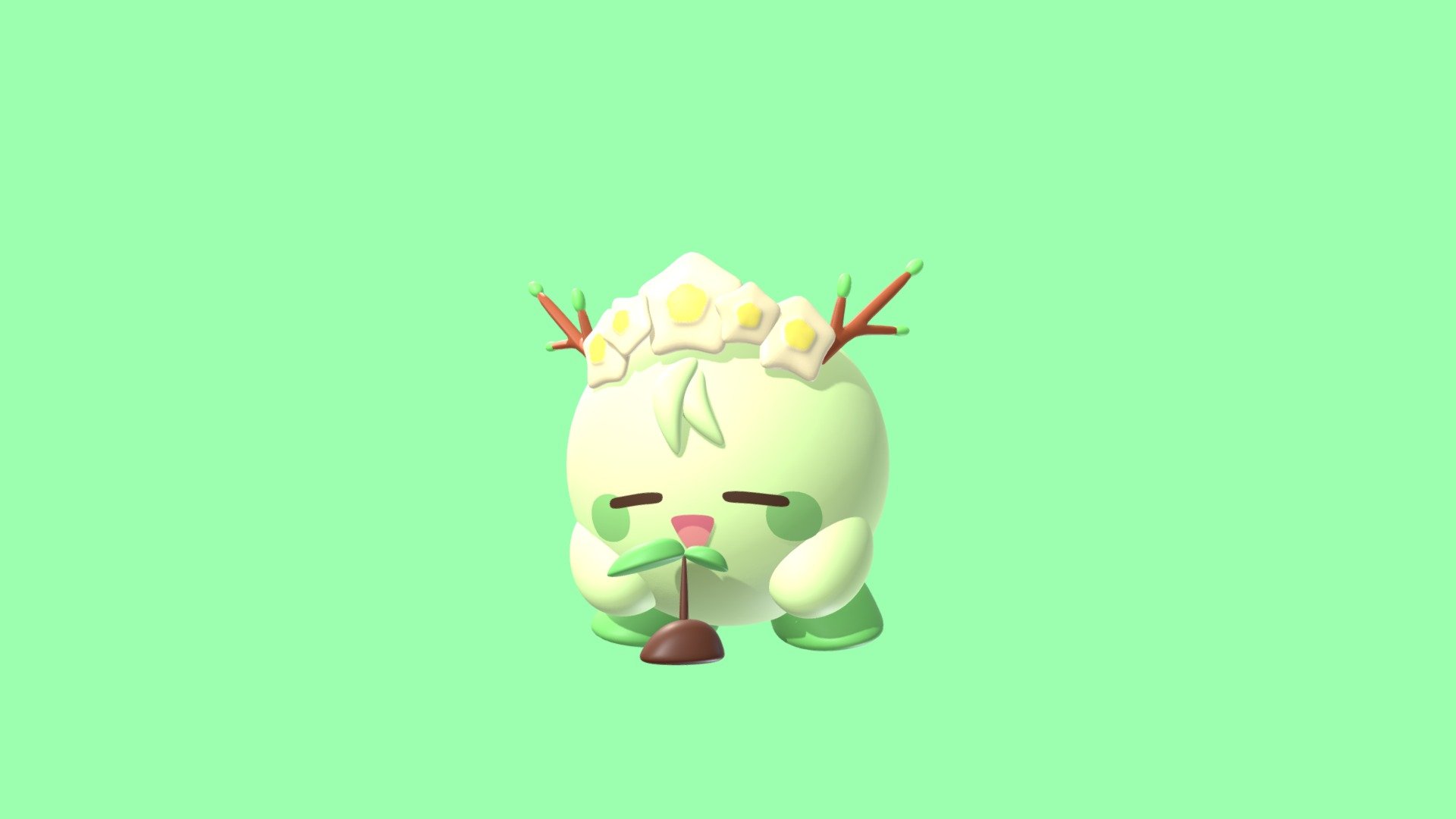 Kirby Ceres Fauna - Download Free 3D model by BunnyGame (@BunnyGameTW ...