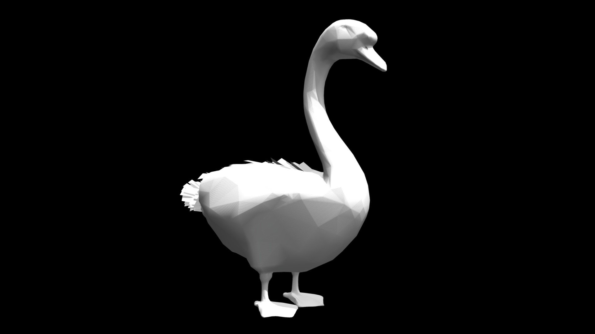 SWAN LOWPOLY - Buy Royalty Free 3D model by DTA DESIGN STUDIO ...