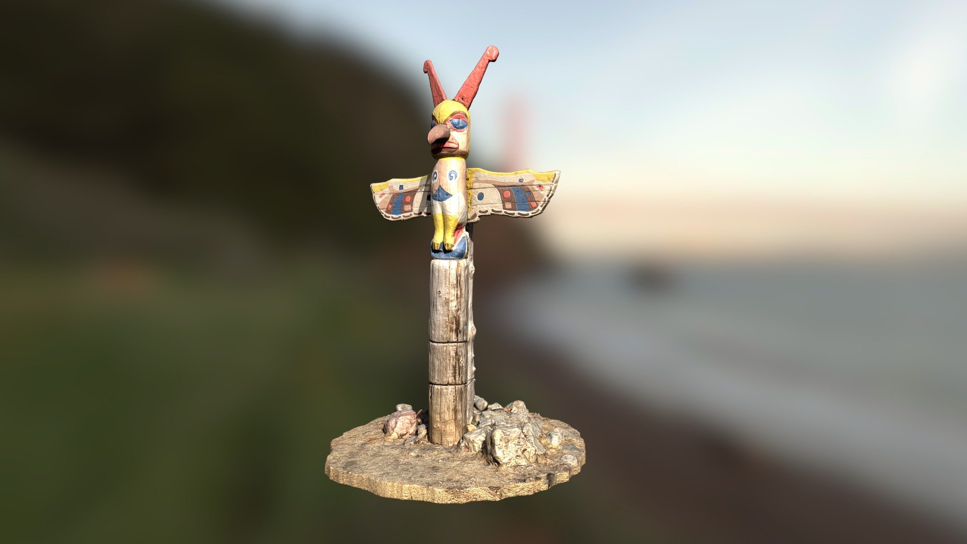 Totem Pole - Buy Royalty Free 3D model by MADD Designs (@TDModel ...