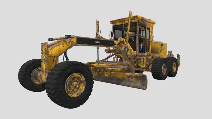 Grader 3D models - Sketchfab