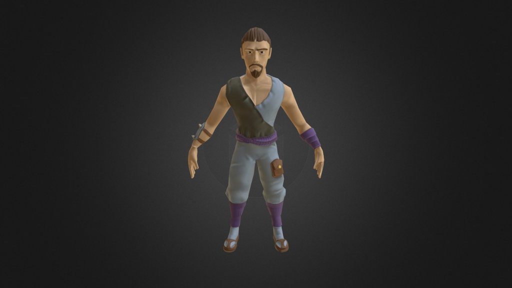 Low Poly Medieval Character - 3D model by n0mis [c34b54b] - Sketchfab