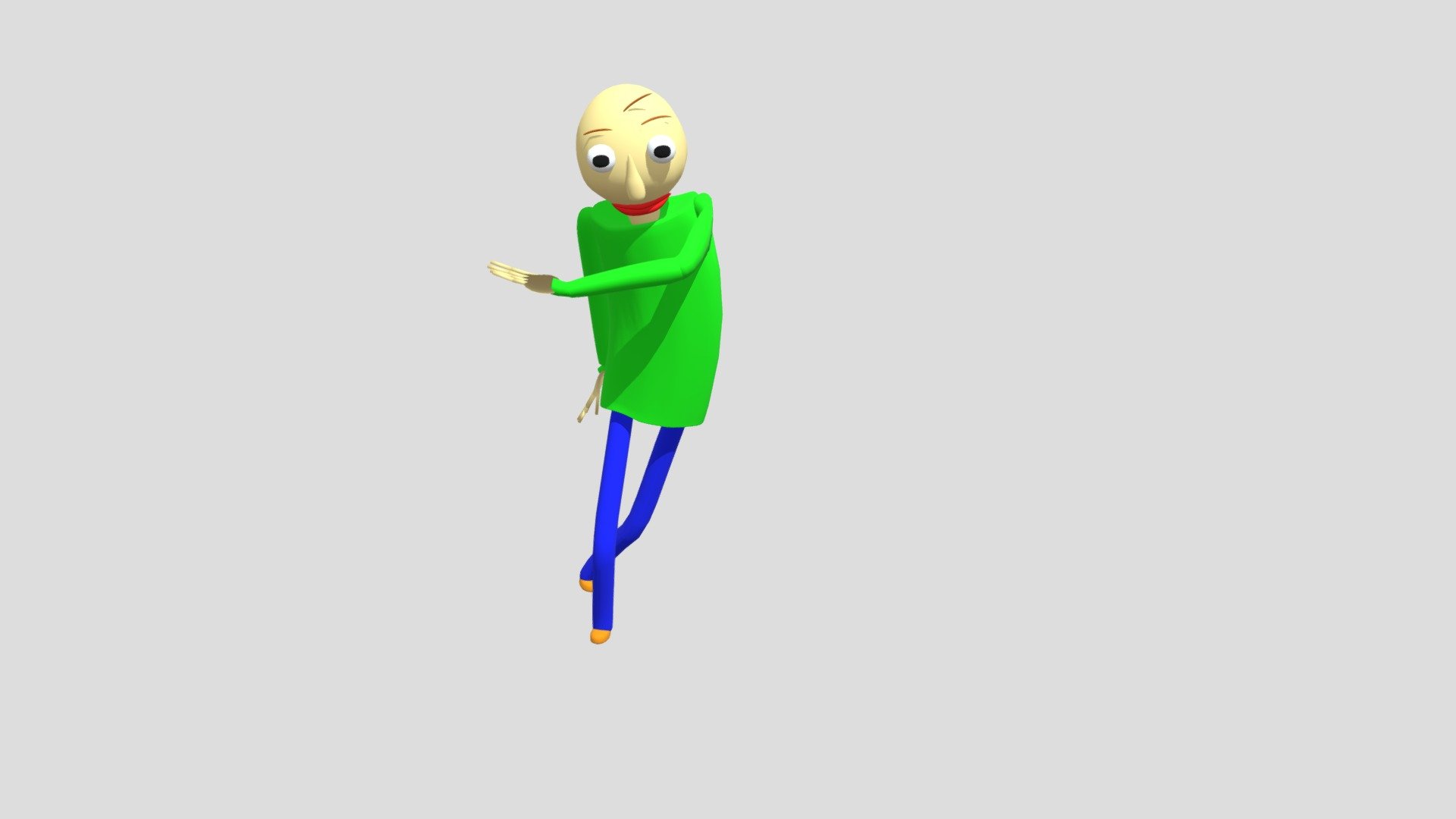 Baldi Dancing 3D - Download Free 3D model by 3D by Renato (@3dbyrenato) [c34e5b4] - Sketchfab