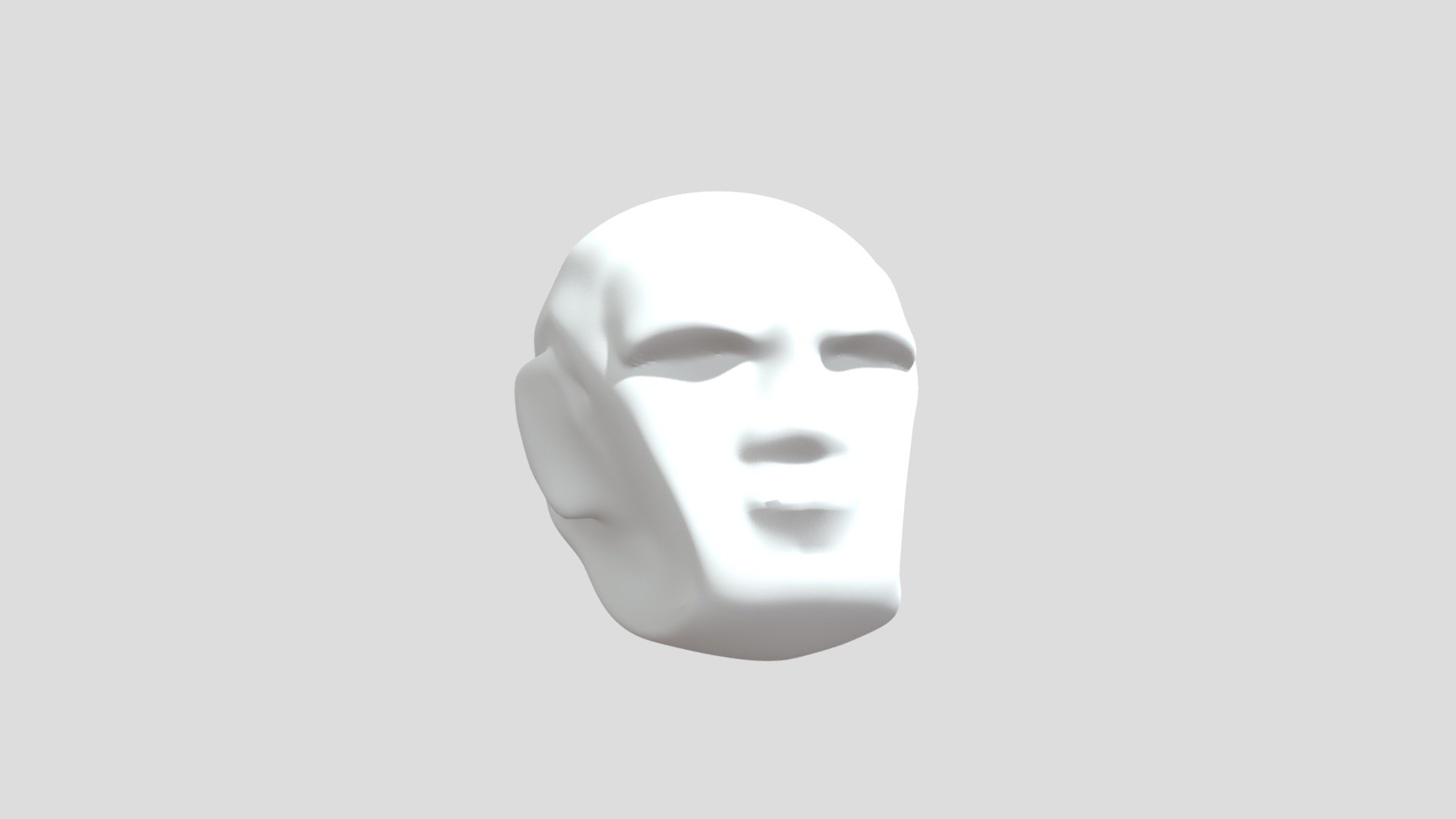 Bald Featureless Head - 3D model by Benimo12 [c34e811] - Sketchfab