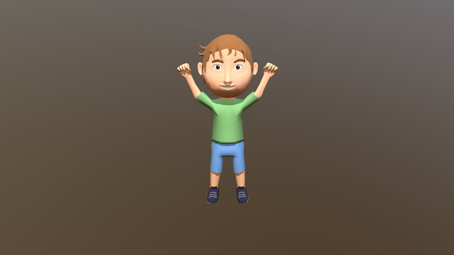 Yancy Both Hands Up Pose - 3D model by camcouto [c34f375] - Sketchfab