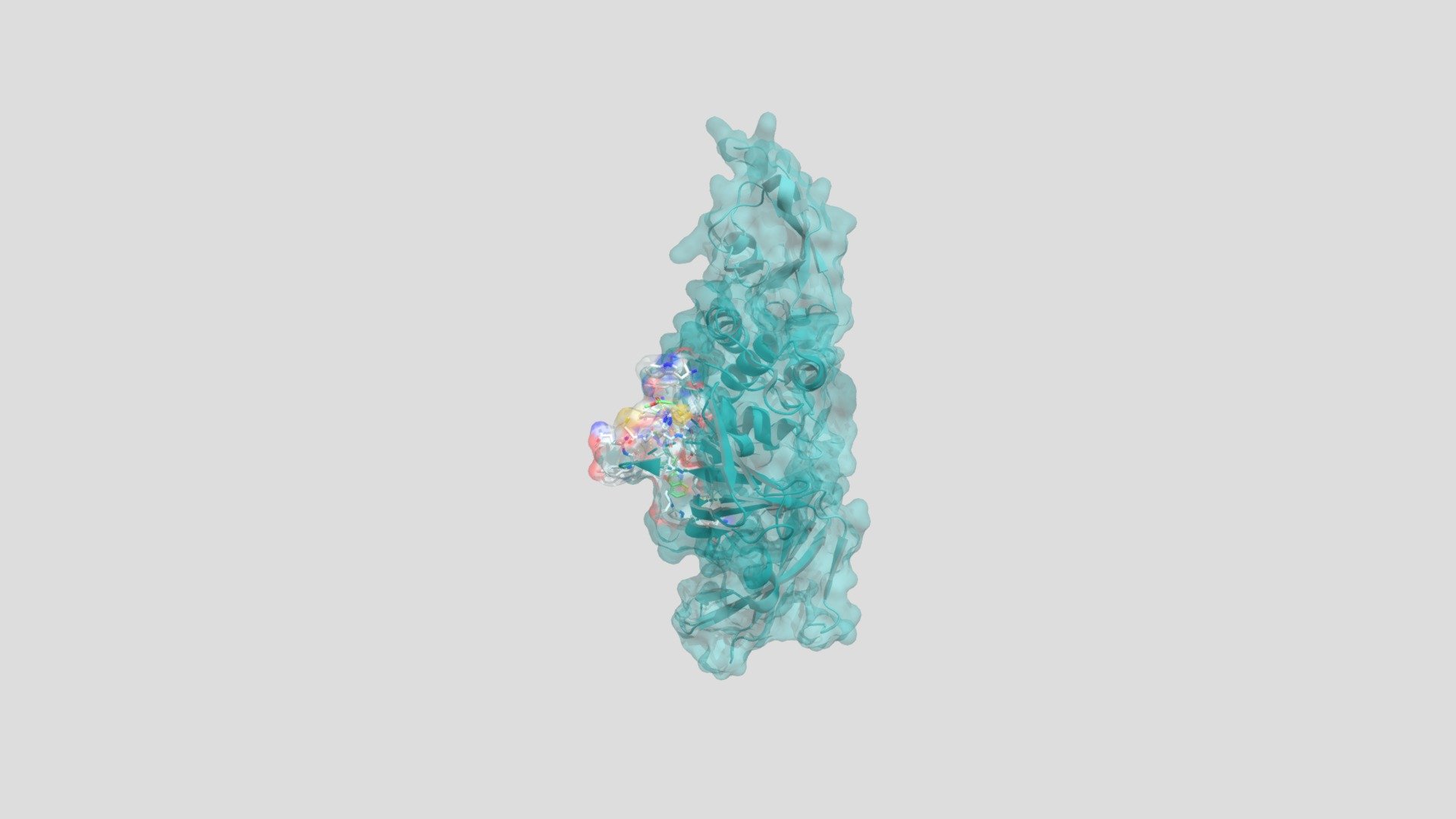 protein - 3D model by Lucy (@firelucy) [c35347f] - Sketchfab