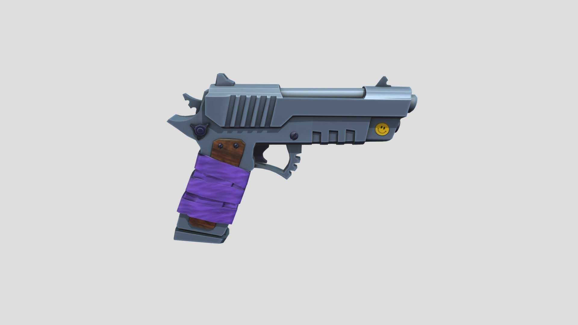 Cartoon gun - 3D model by AlphaStorm21 (@polperezromero) [c35389c ...