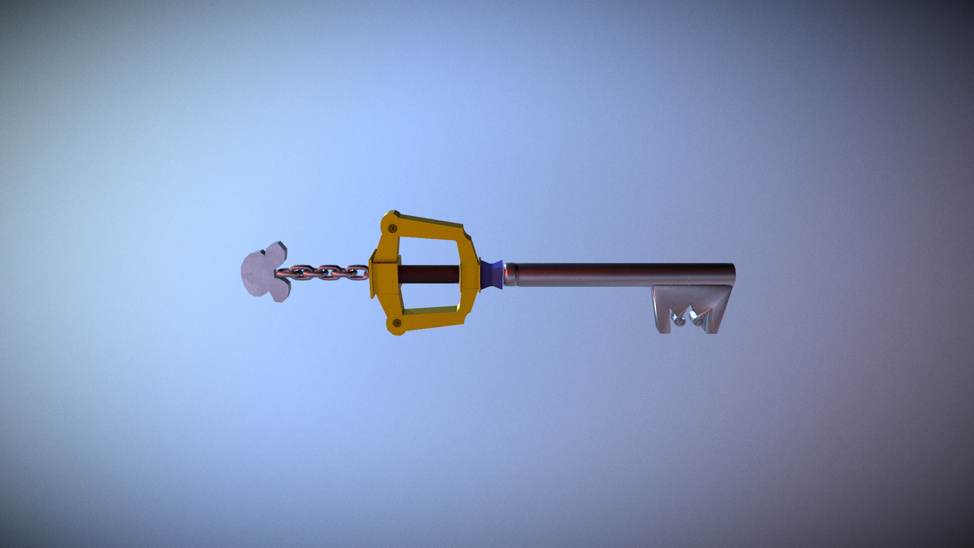 Keyblade - 3D model by LorenzoPivotto (@LPivotto1998) [c3540c8] - Sketchfab