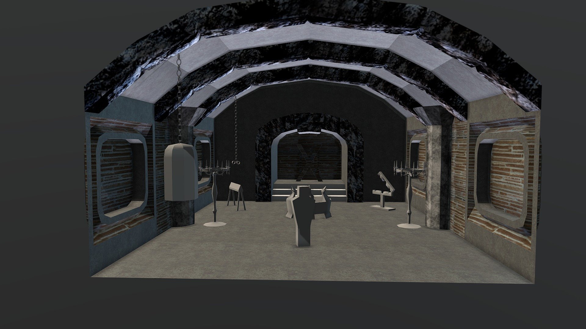 Dungeon - 3D model by Steel_Orian [c35426a] - Sketchfab