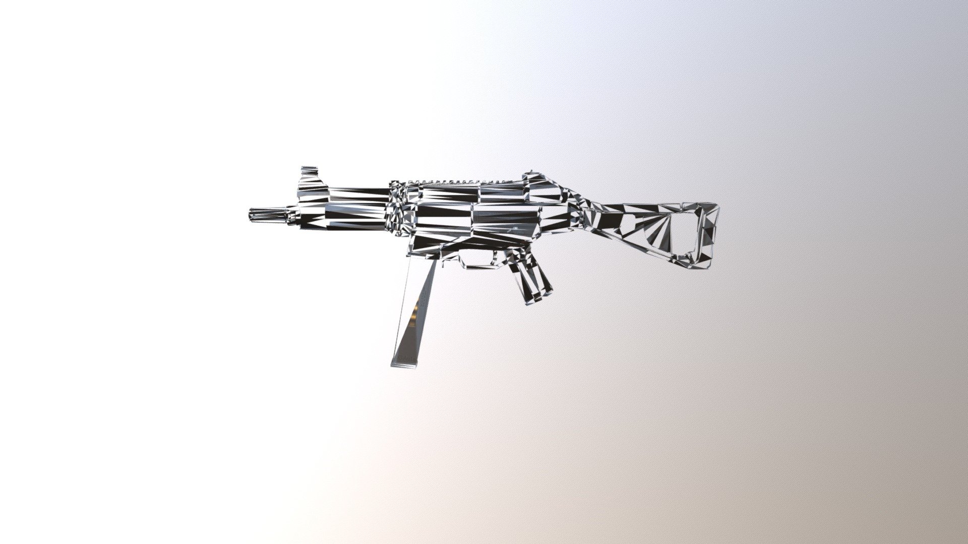 Finnished Textured UMP - 3D model by Jabbah14 [c355236] - Sketchfab