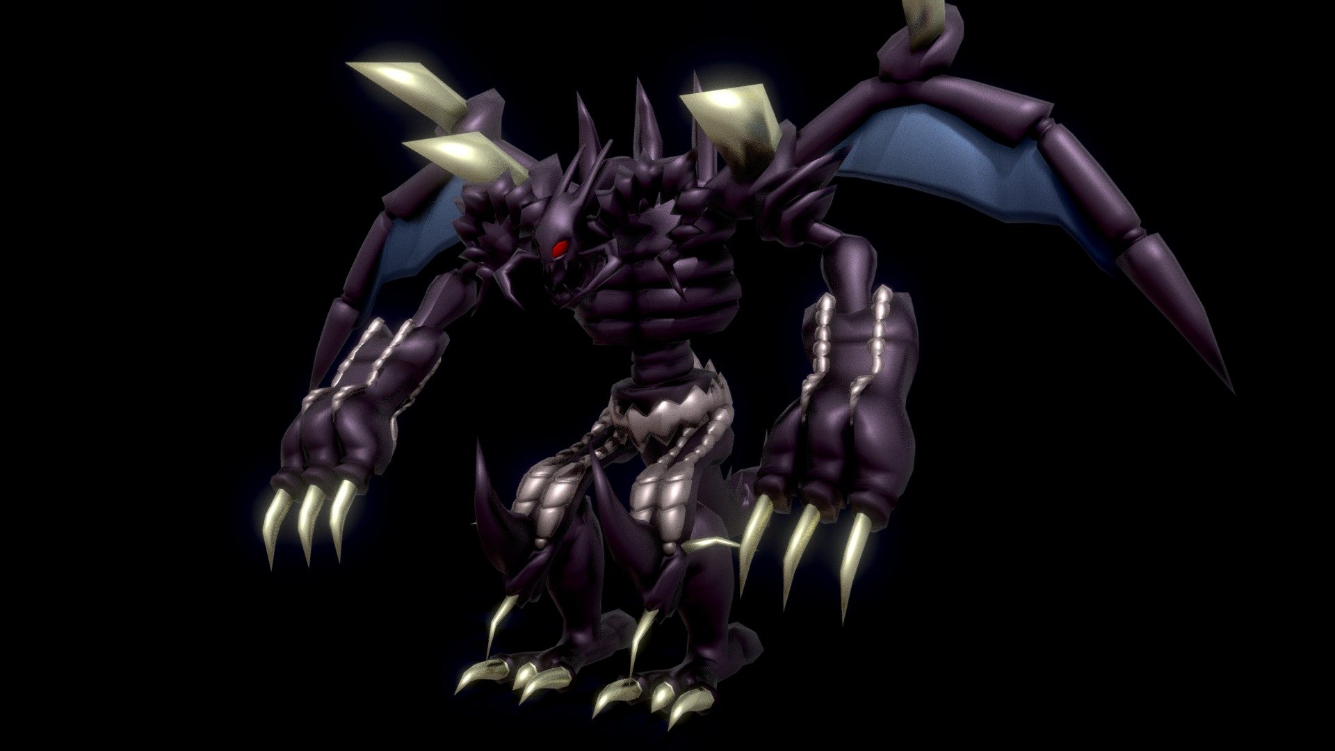 Darkness Destroyer (Yugioh) - Buy Royalty Free 3D model by Yanez Designs (@Yanez-Designs ...