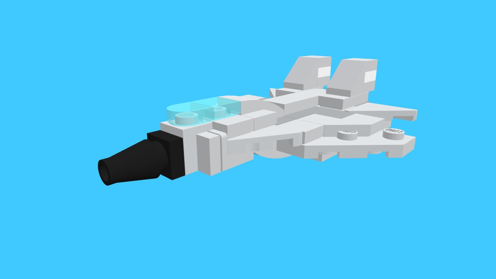 LEGO Micro Jet Fighter MOC [#0241] - Download Free 3D model by The ...