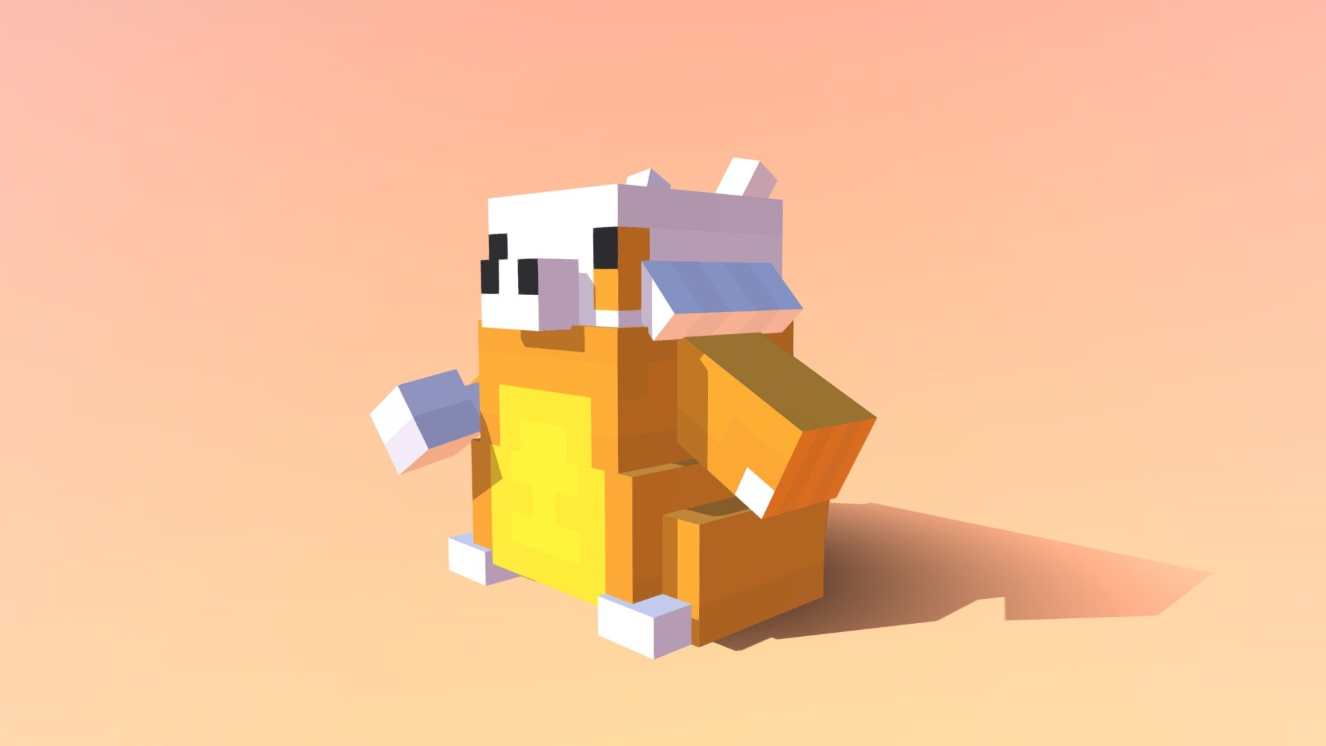 Cubone - 3D model by gribart [c356c30] - Sketchfab