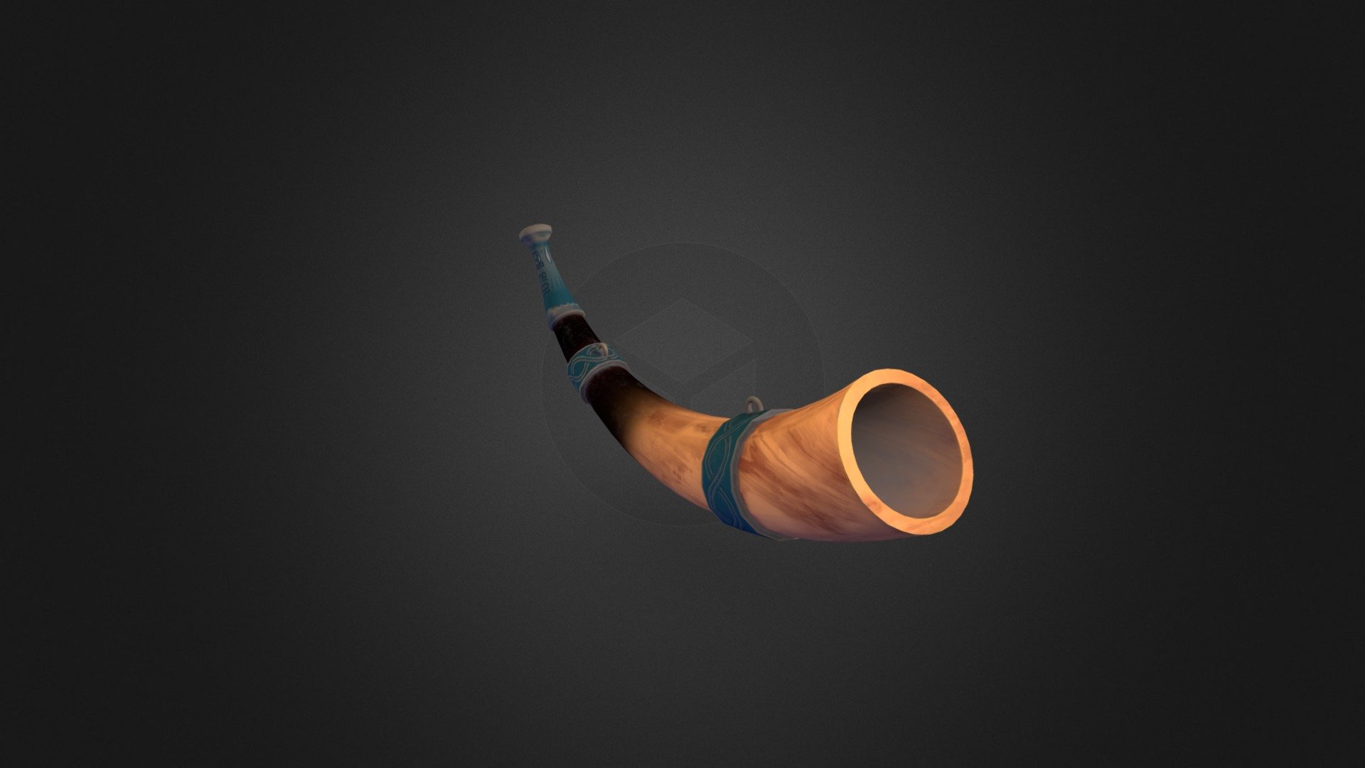 Horn Low Poly - Download Free 3D model by MarLop (@marlop132320 ...