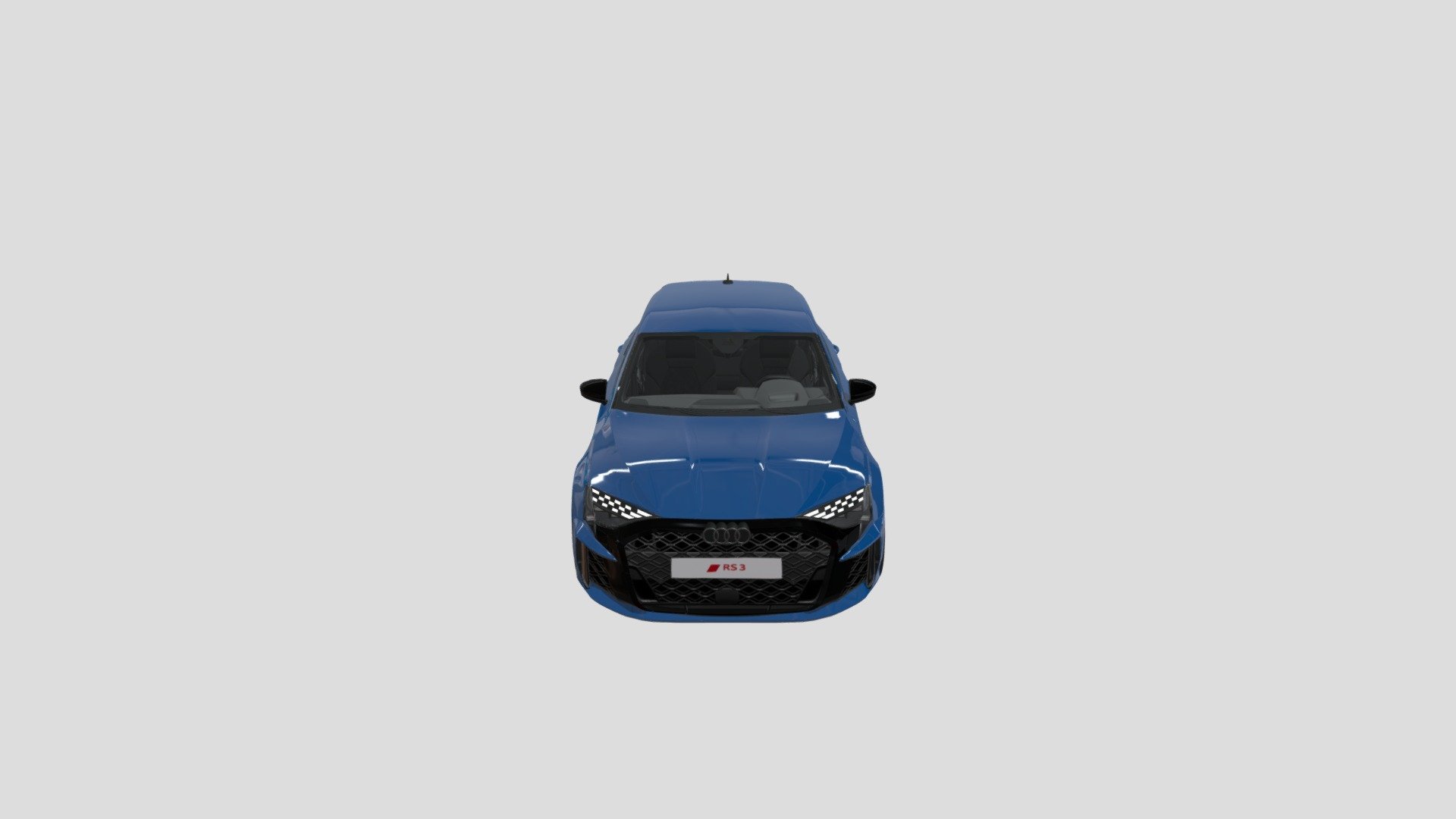 Audi Rs3 Sportback Ascari Blue - Download Free 3D model by ankitcomxrr ...