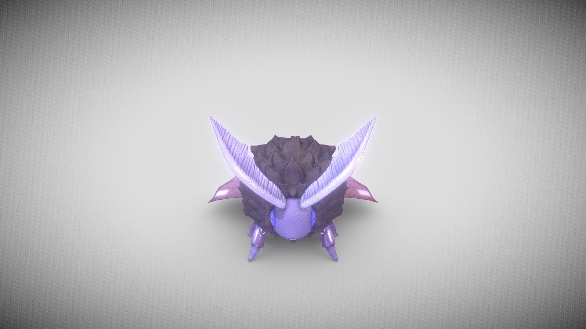 【Environmental creature】Alien Moth - 3D model by ShiroRat [c35a137 ...