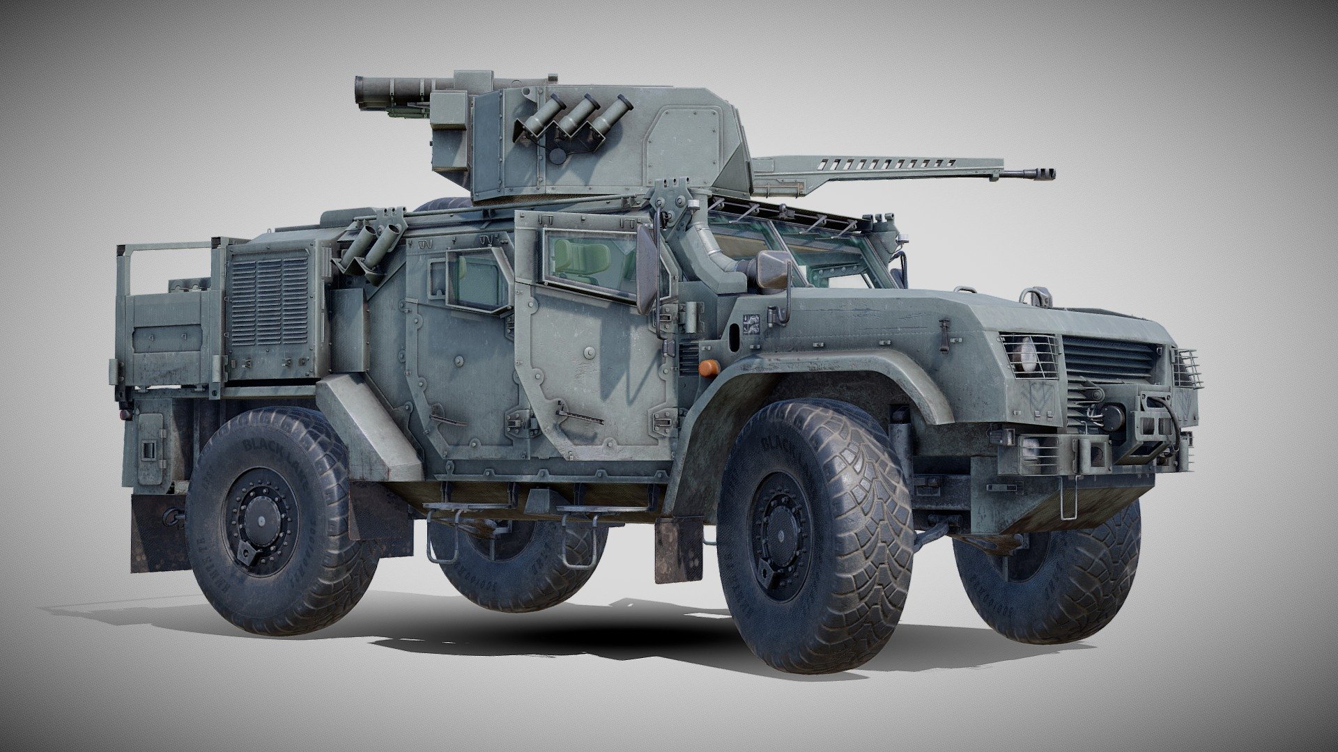 TITAN Russian Armored Car - 3D model by Gerhald [c35cbf0] - Sketchfab