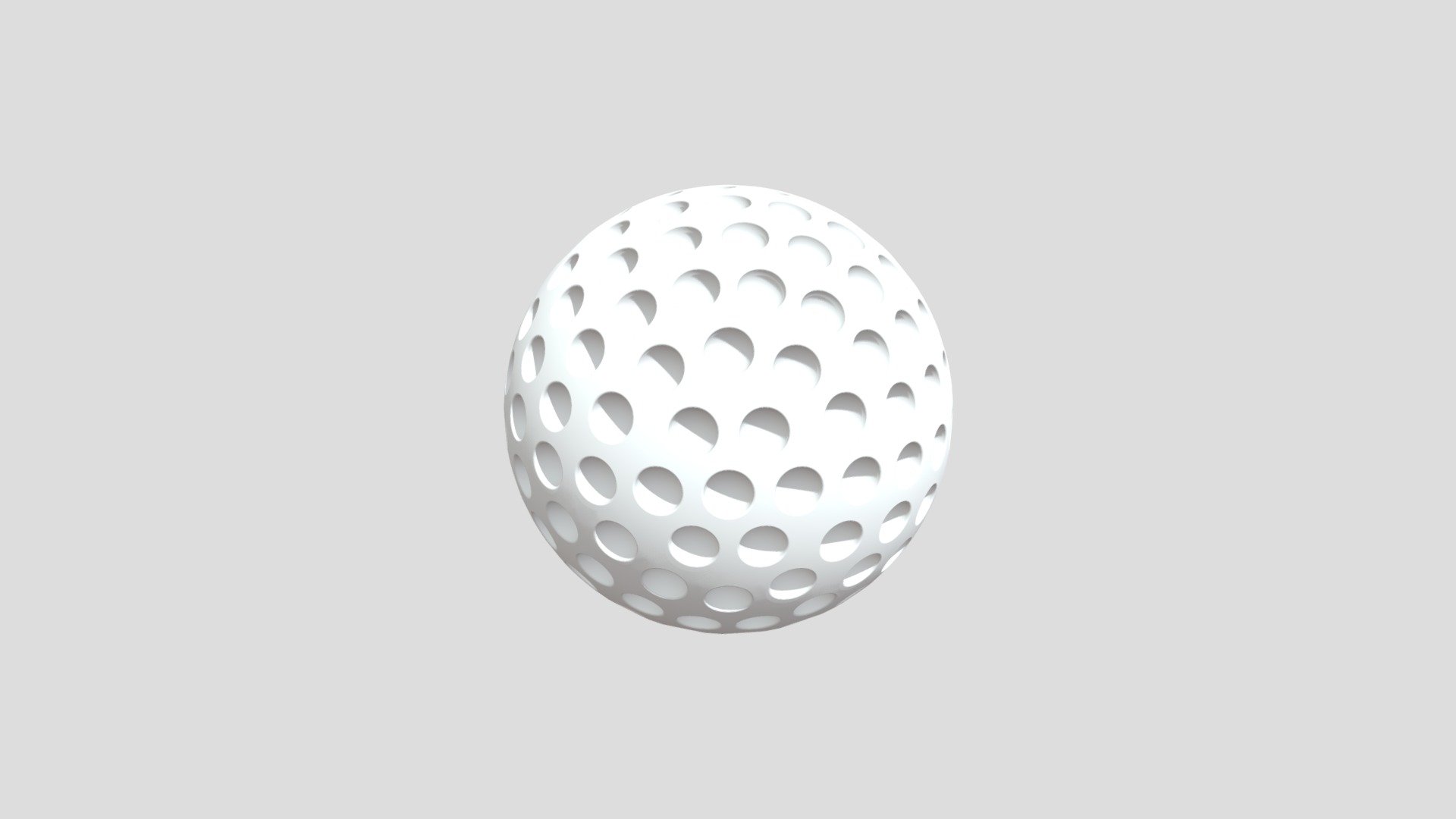 Part Studio 10 - Golf Ball - 3D model by rm60295 [c35d836] - Sketchfab