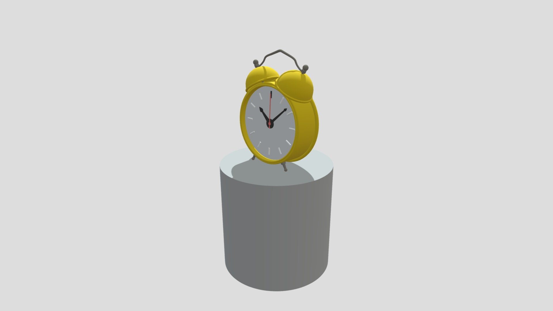 clock_c4d - 3D model by Zezhou (@alecsha9) [c35fc19] - Sketchfab