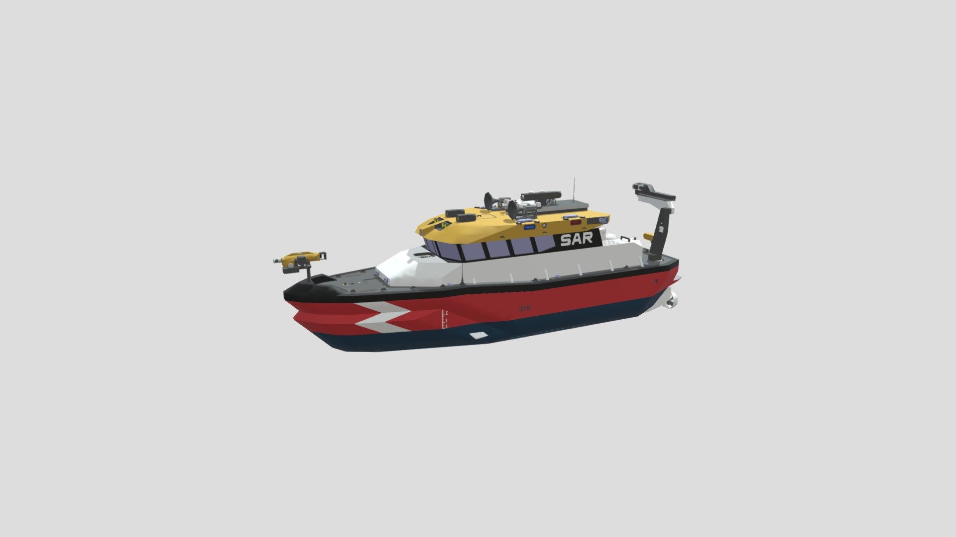 KB-6 Marine Guardian SAR (stormworks) - 3D model by MrDaniel (@Hetdanniel) [c360d29] - Sketchfab