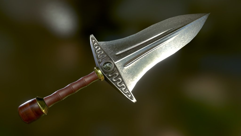 Serpentine Pugio - 3D model by Hurazan [c361319] - Sketchfab