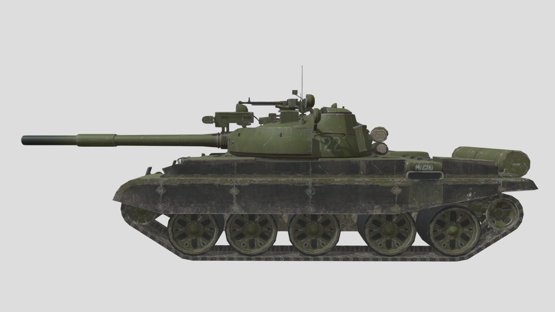T-62M - USSR - Download Free 3D model by Mr_Chiko [c361d46] - Sketchfab