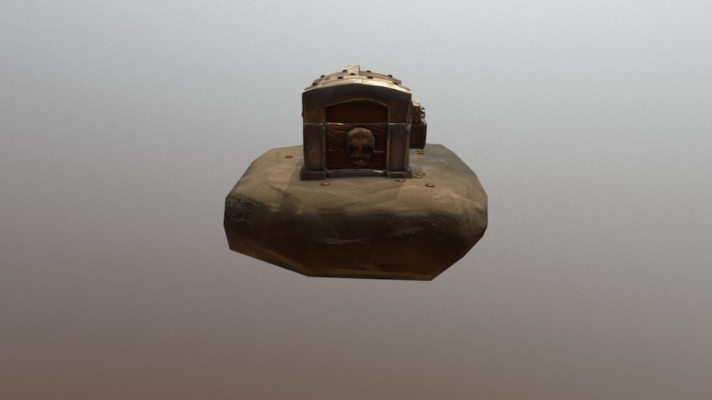 Low Poly Chest - 3D model by Pau Sempere (@pausemperecastillo) [c3624d3 ...