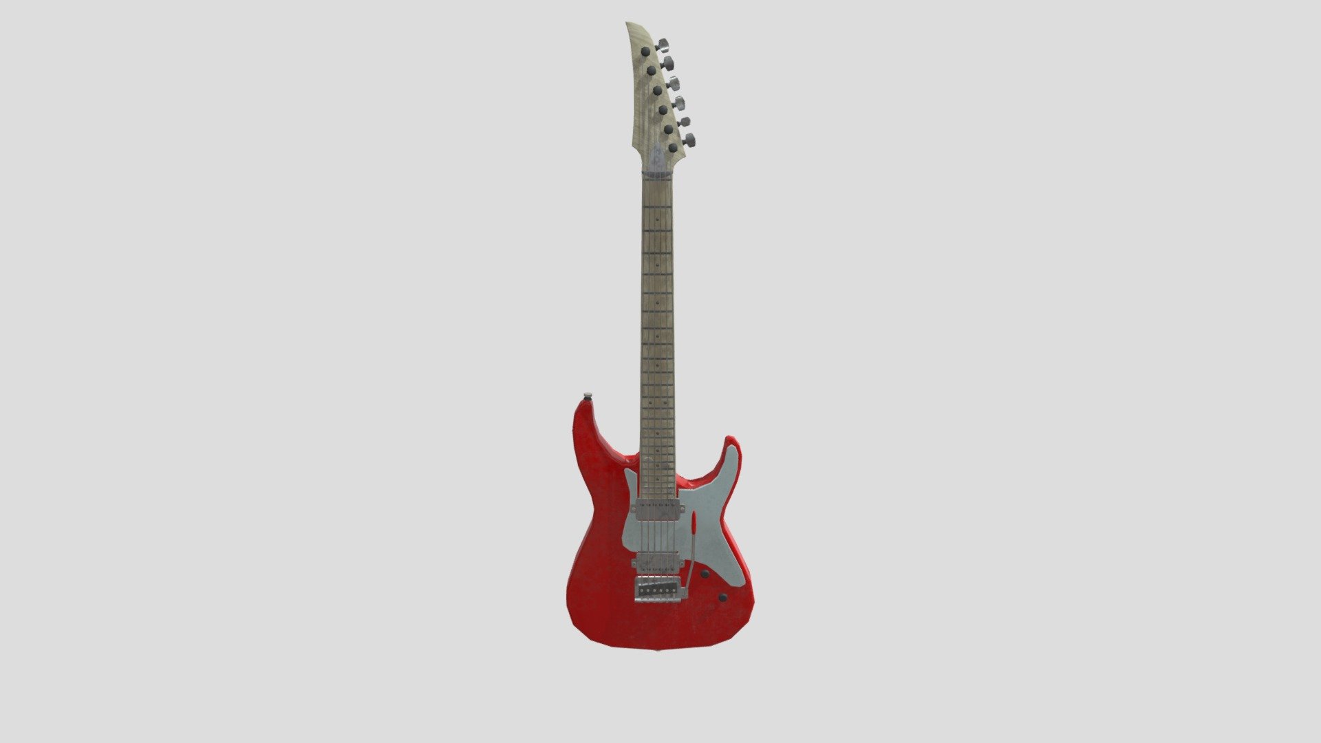 Electric Guitar - 3D model by dannylam1200 [c362979] - Sketchfab