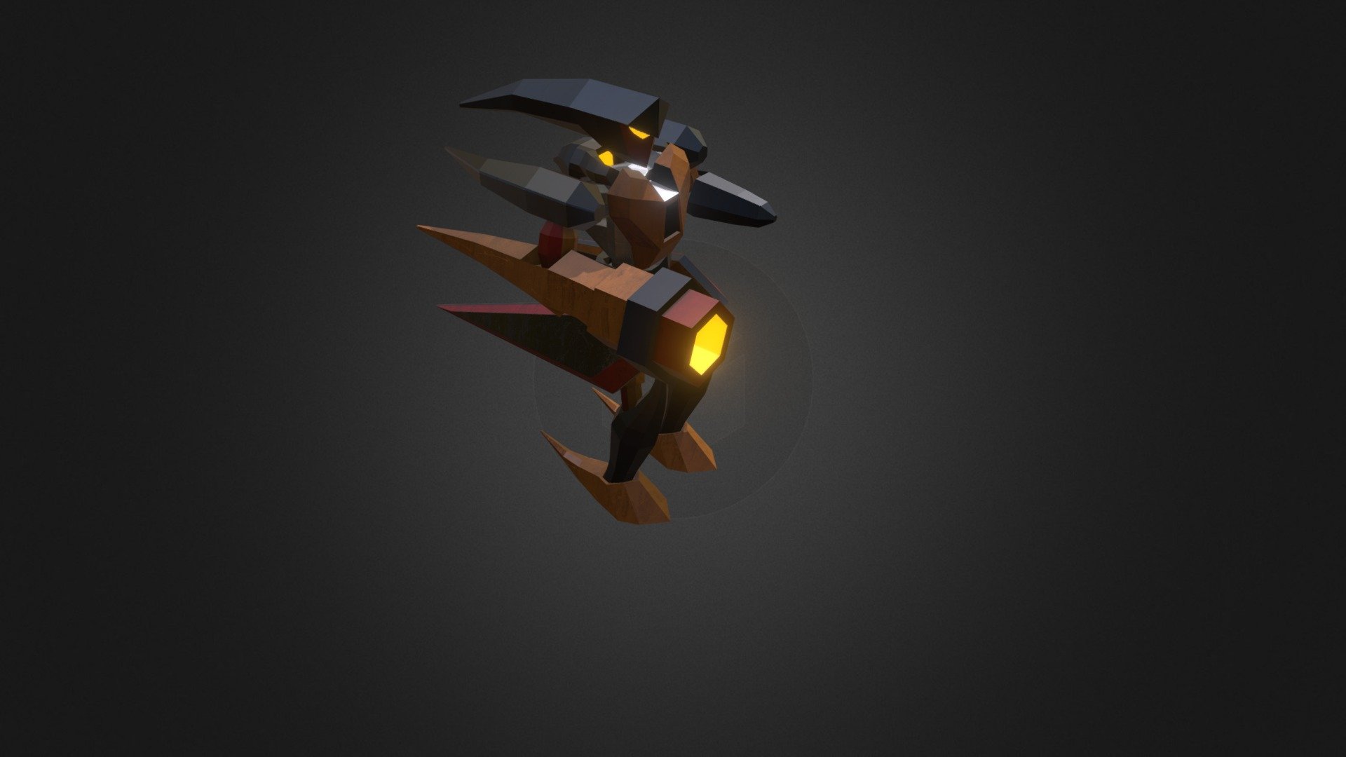 Fire Bot - 3D model by samcorbridge [c363421] - Sketchfab