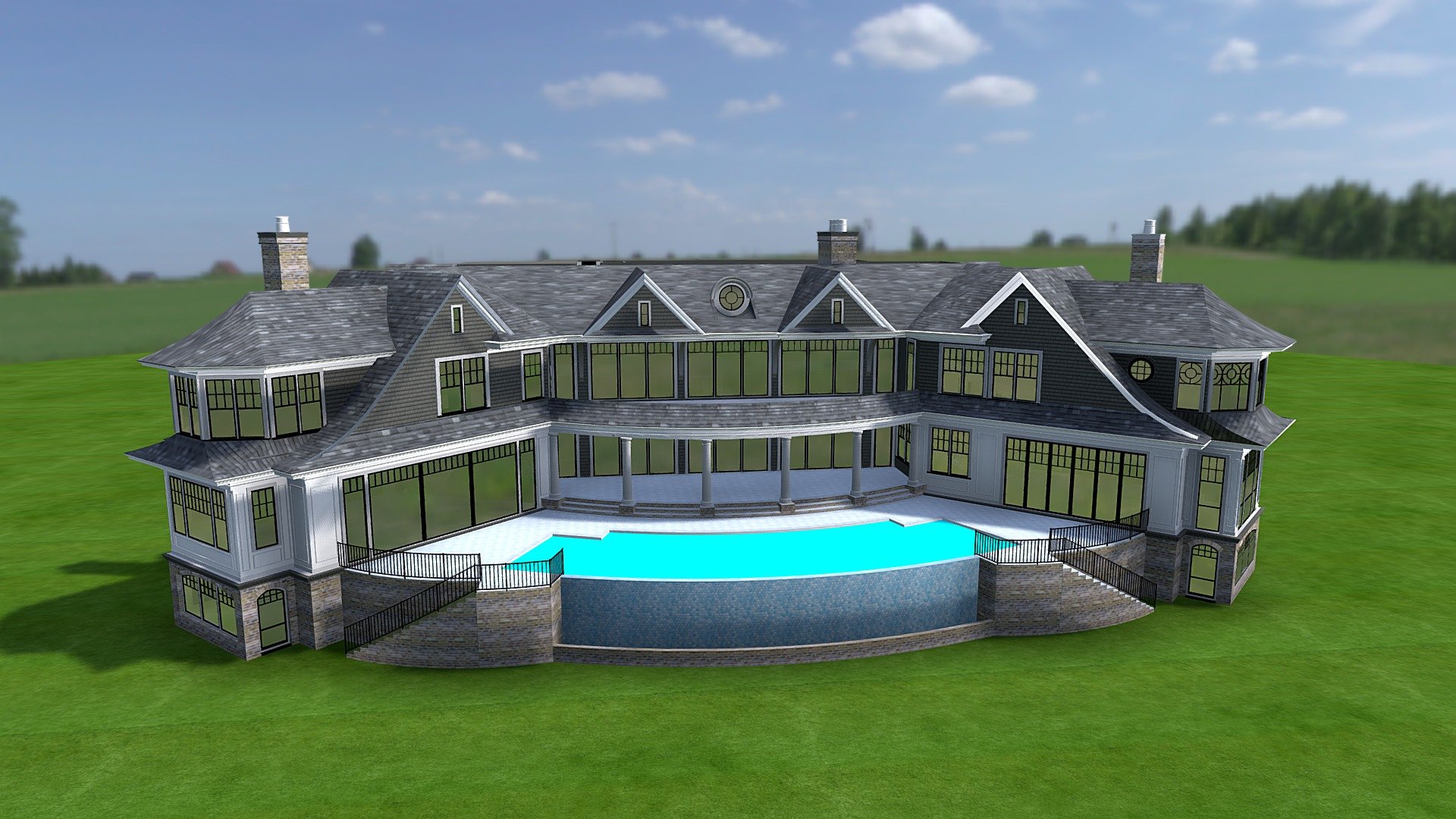 Model 2 - 360 spin model of 3D house - 3D model by Render3DQuick ...