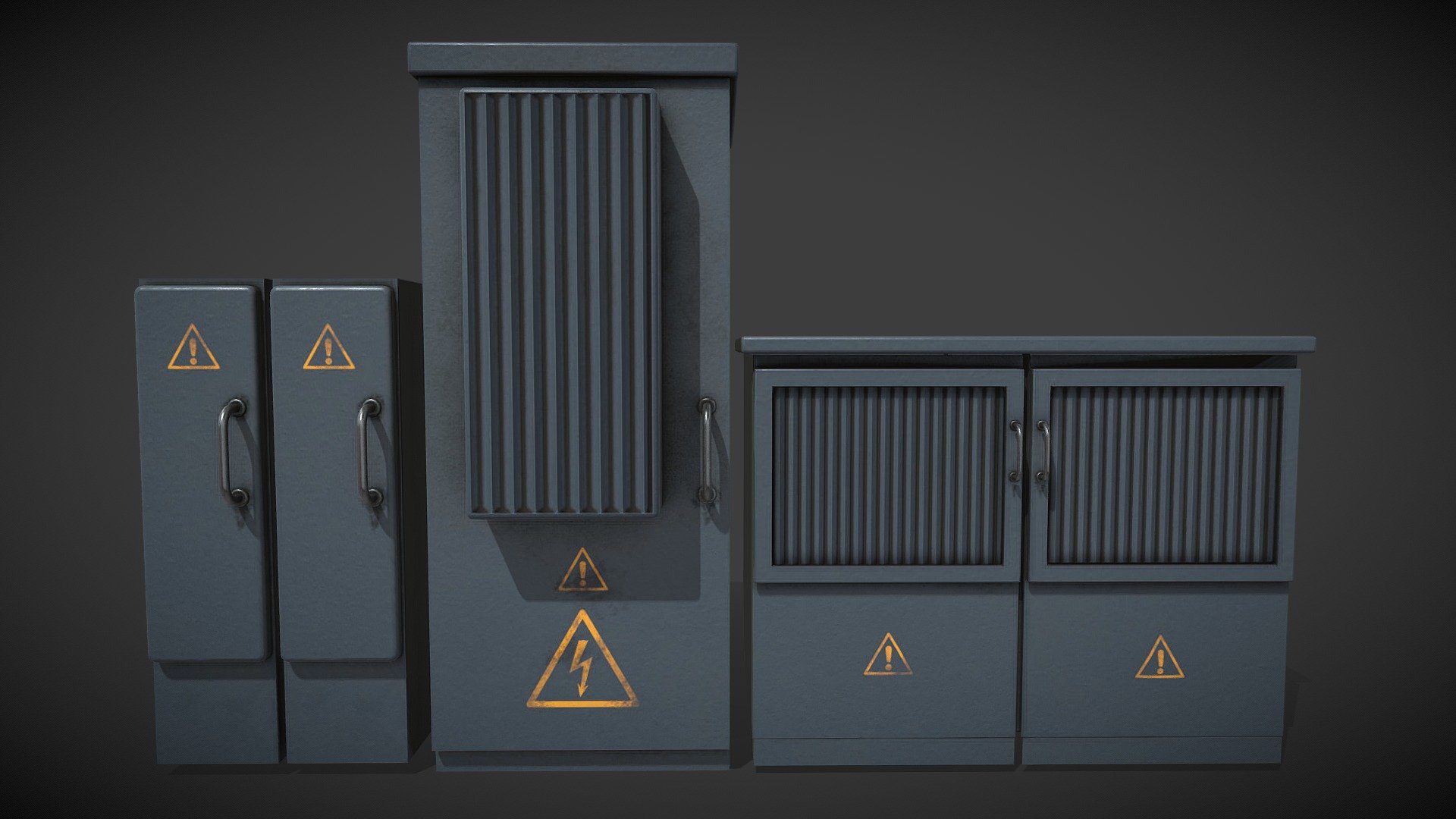box Electricity metallic - 15MB - Download Free 3D model by Mehdi ...