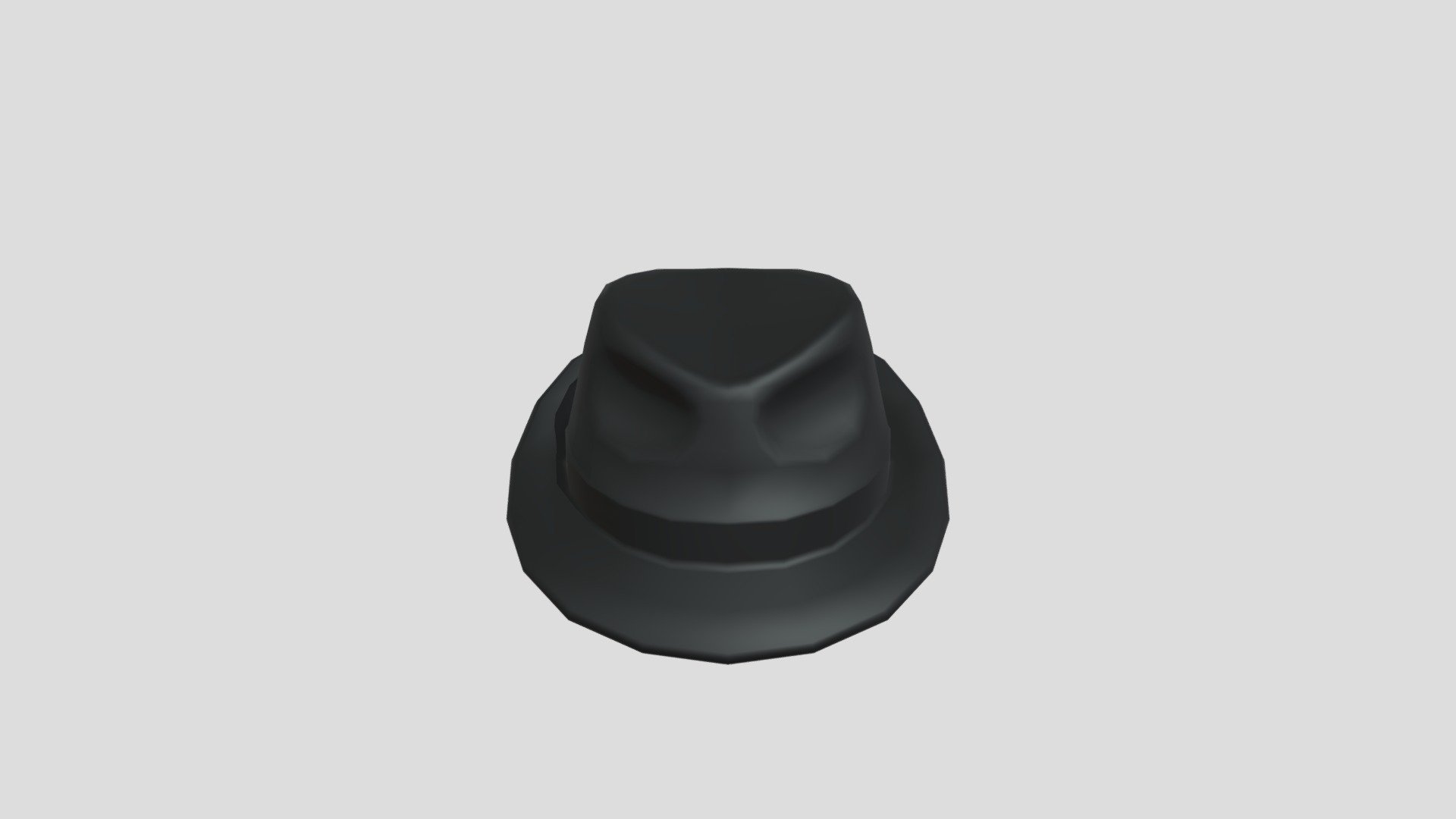 Black Fedora - 3D model by chtt3443 [c3680e9] - Sketchfab