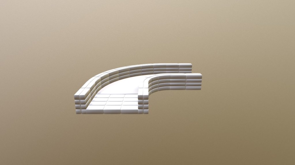 Mini-Golf Course Assets - Bending Track - 3D model by MakaroniSiri ...