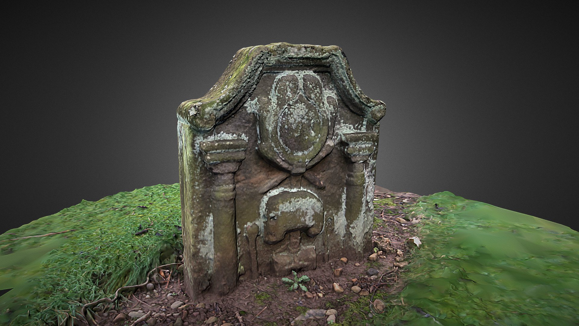 1717 Bolton Kirk gravestone - Download Free 3D model by Douglas Ledingham (@Douglas.Ledingham ...