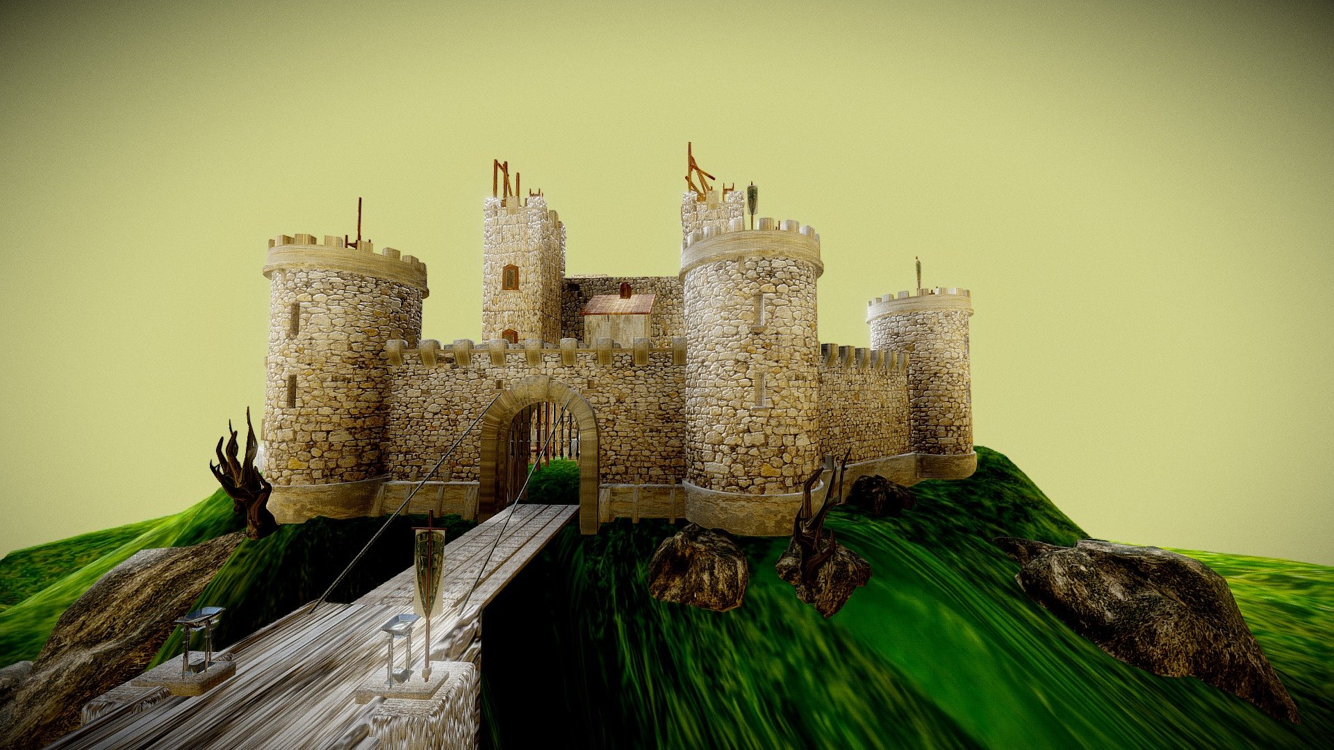 Burg10 - 3D model by markus.pirker1979 [c36b25a] - Sketchfab