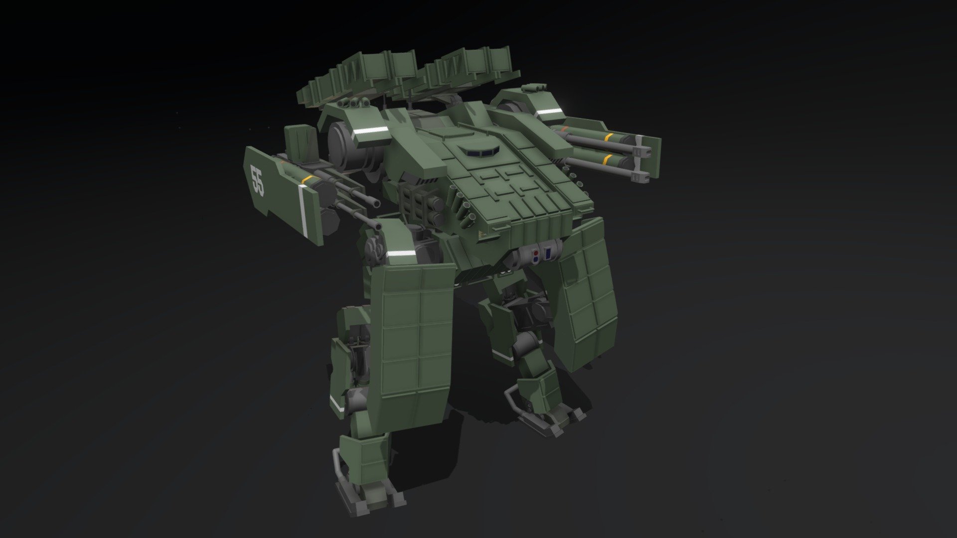 LMX-1 Roland - 3D model by Rarare [c36b593] - Sketchfab