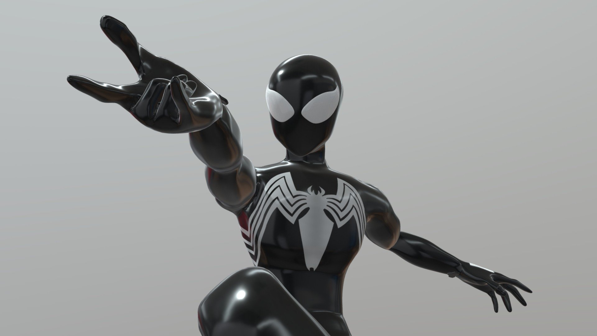 Spider - Man Symbiote Comic - 3D model by José David Torres Adelantado ...