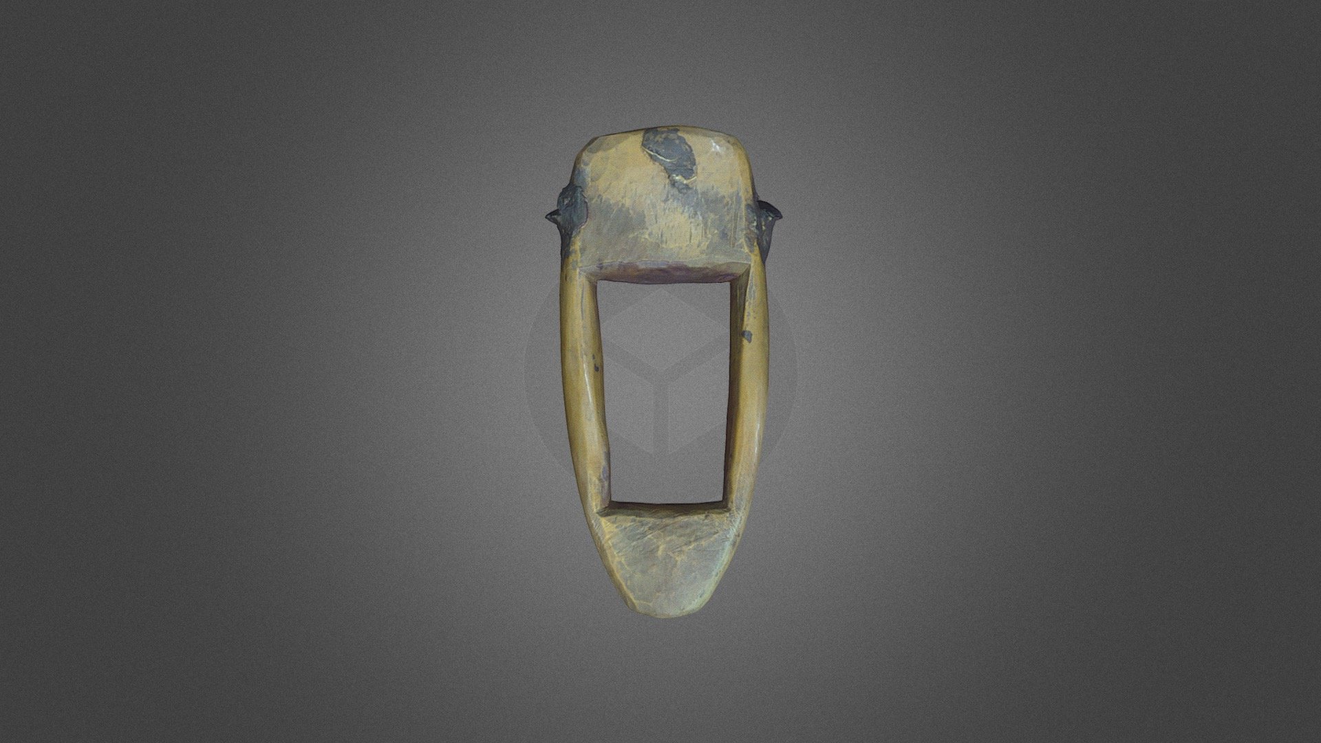 Wooden hide-scraper (gundañe); Ethiopia - 3D model by Archaeology ...