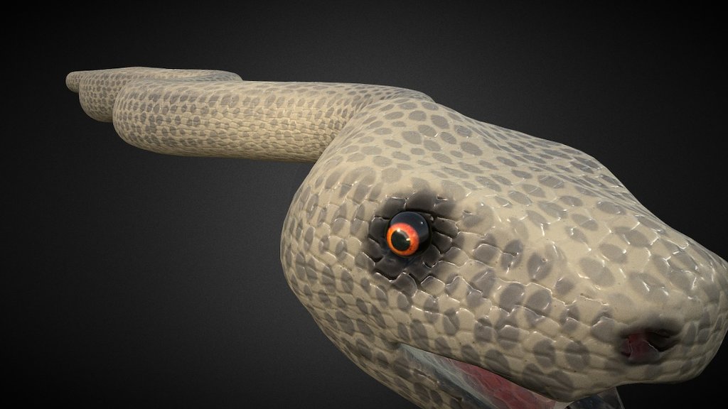 Snake _3d - 3D model by himanshu sood (@himanshusood) [c36fceb] - Sketchfab