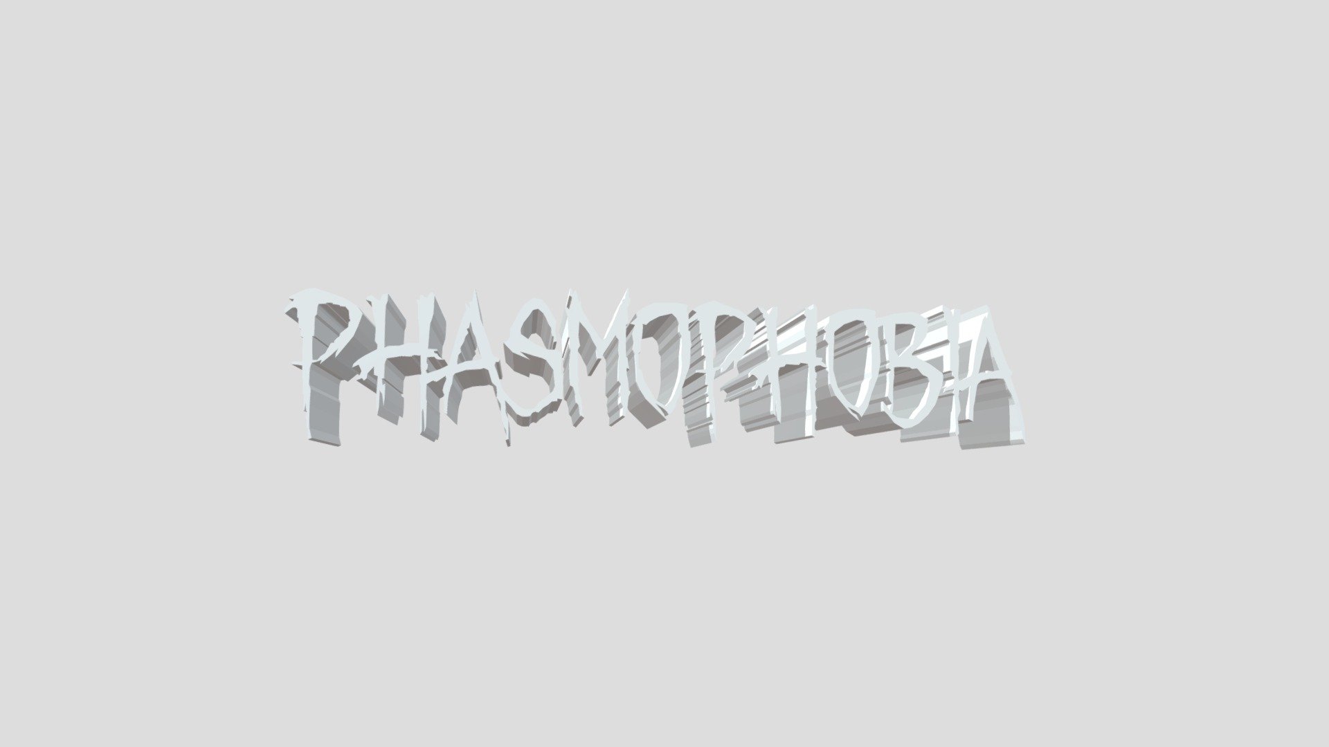 Phasmophobia game logo - Download Free 3D model by False_idol ...