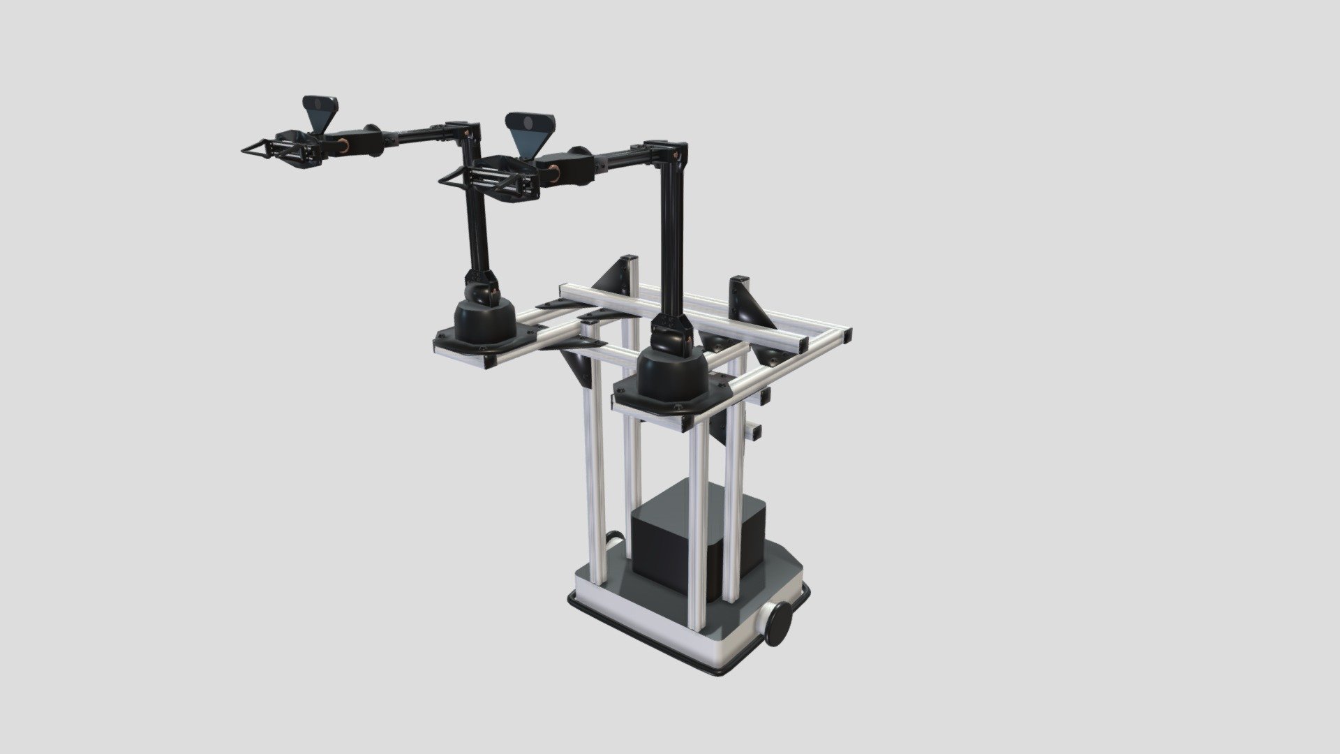 Mobile ALOHA 3D Rigged Model for Robotics - 3D model by Softmind Game ...