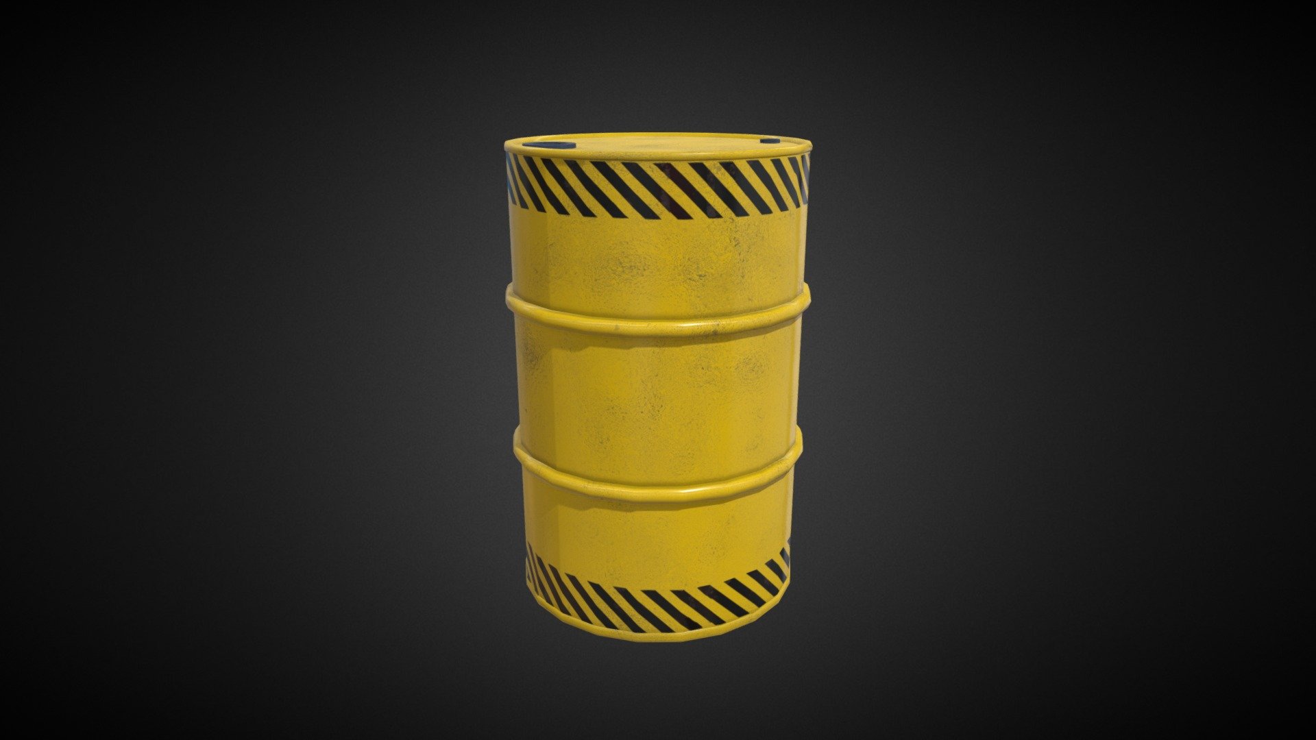 Radioactive Barrel - Download Free 3D model by Andersta Studios ...