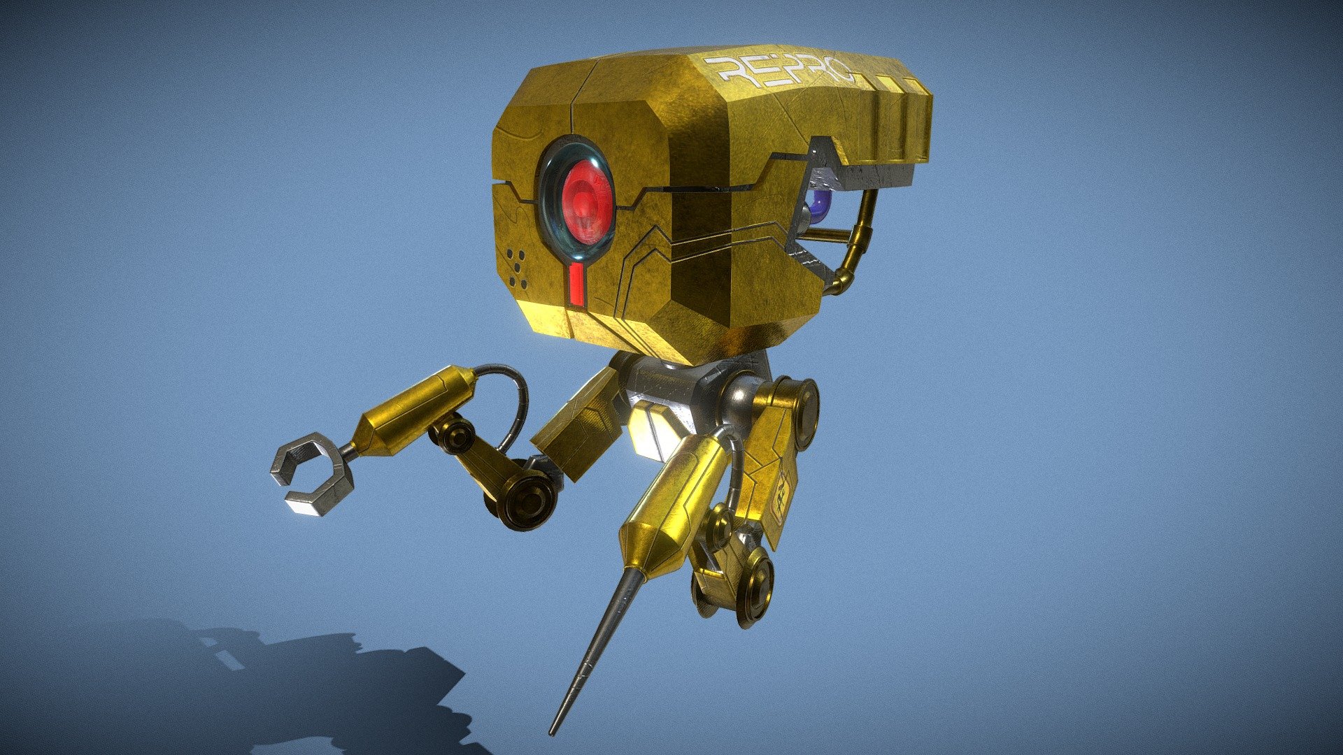Repro_Mini_Robot - 3D model by Ayush.D.Rana (@AyushRana) [c3767b7 ...