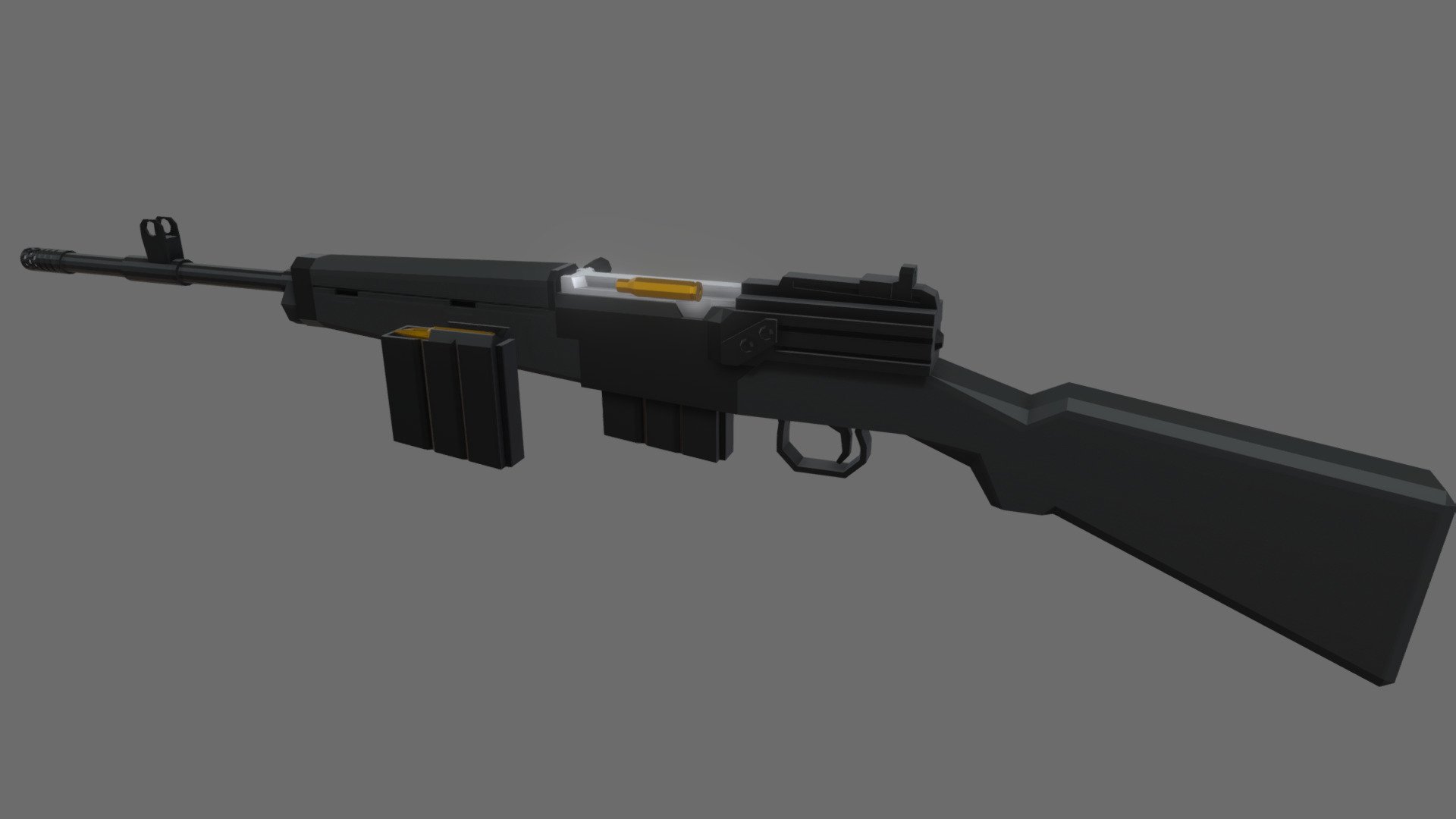 low-poly MAS-49/56 - Download Free 3D model by D_U (@DU1701) [c37a869 ...