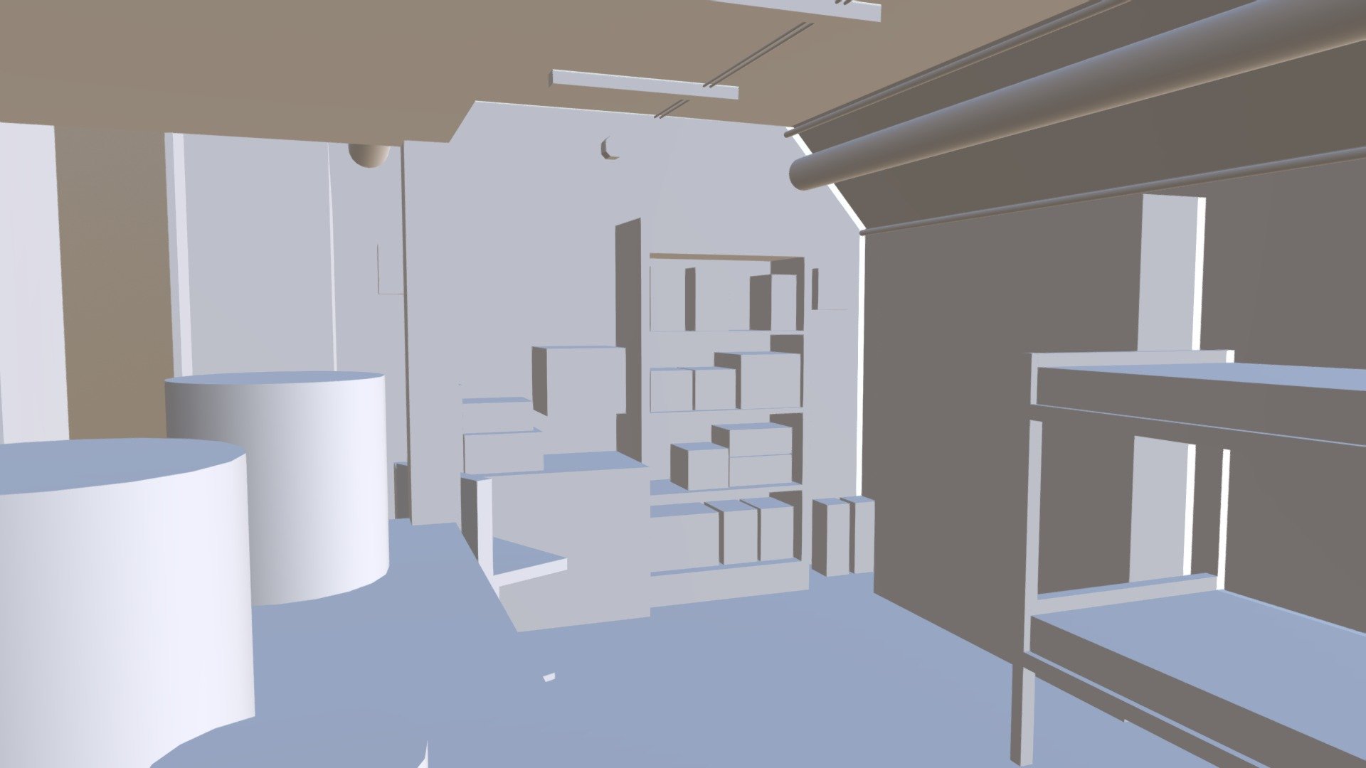 3D Scene Blockout - 3D model by grantcordwell [c37ab5f] - Sketchfab